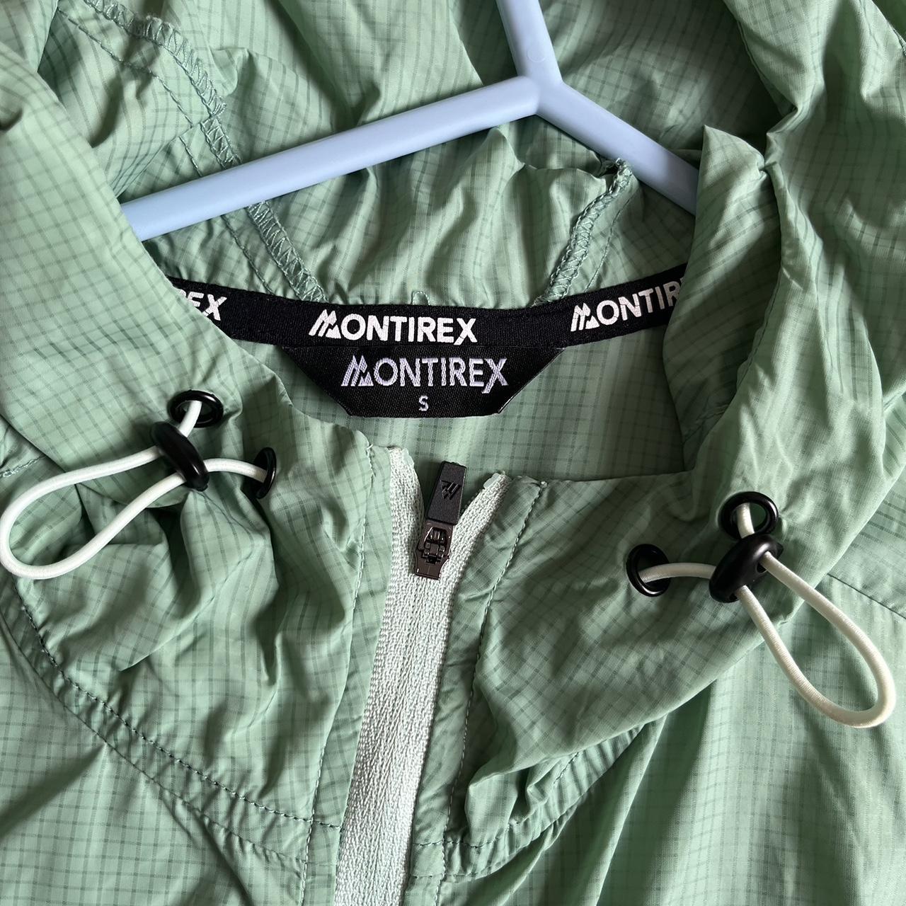 Small Montirex lightweight jacket Light and dark... - Depop