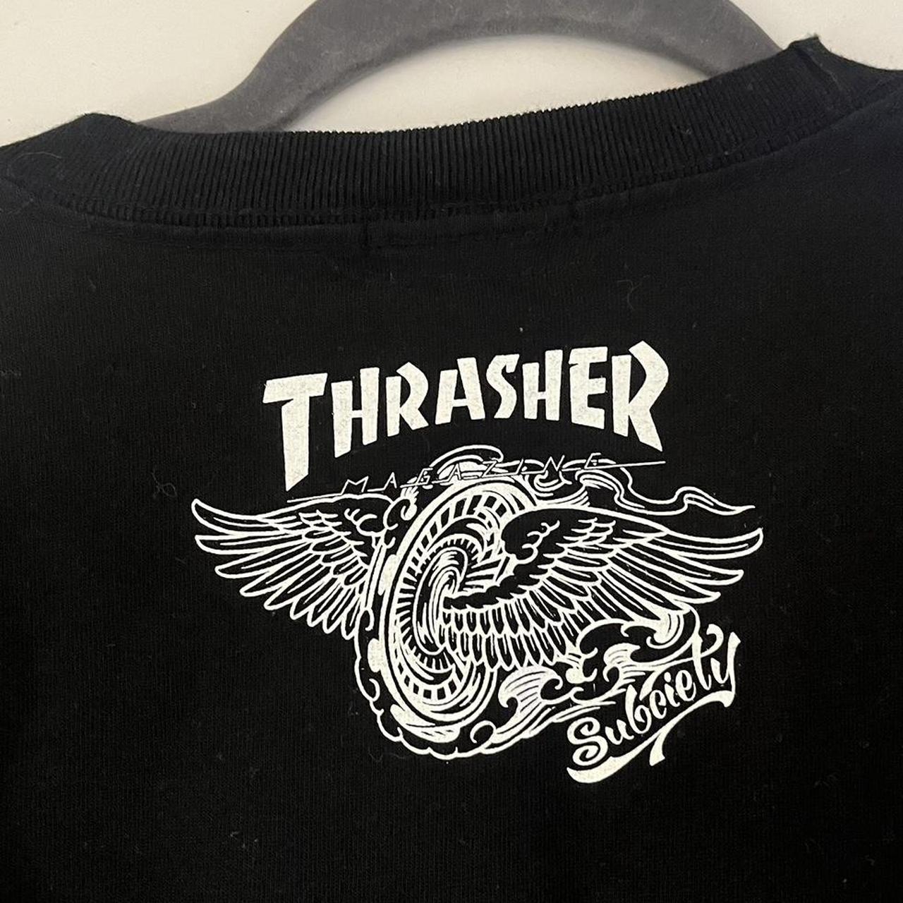 THRASHER X SUBCIETY Tokyo Japan colab Tshirt size... - Depop
