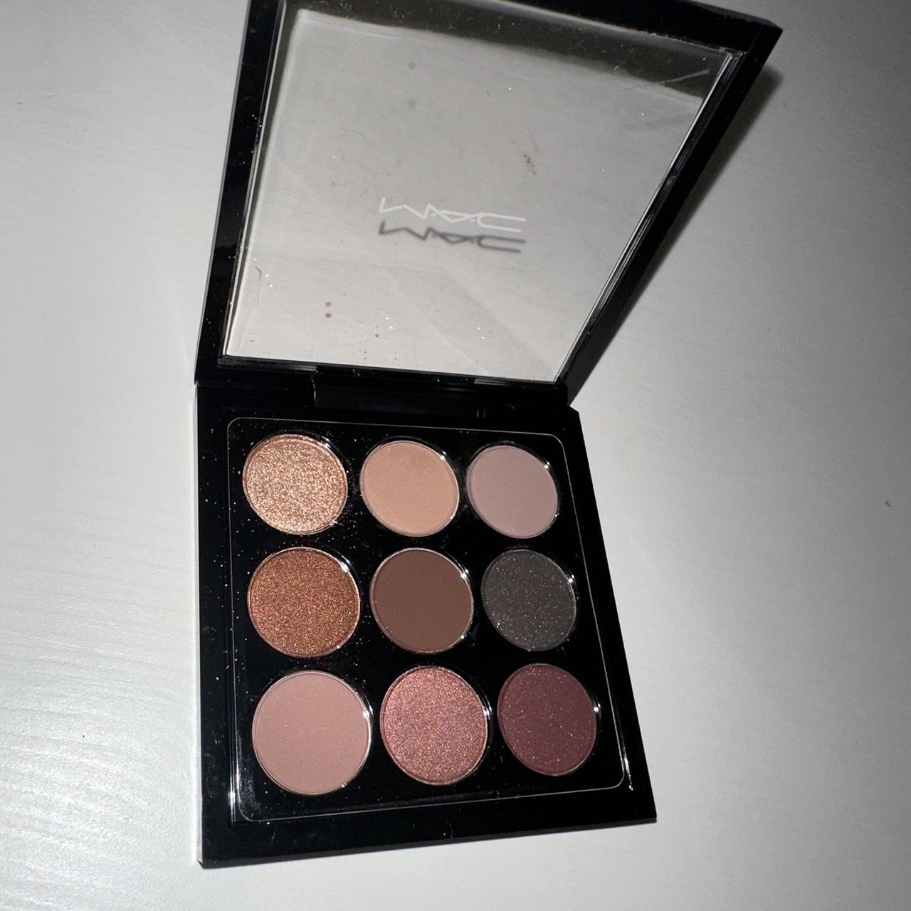 Mac burgundy 9 eyeshadow palette, brand new never... - Depop