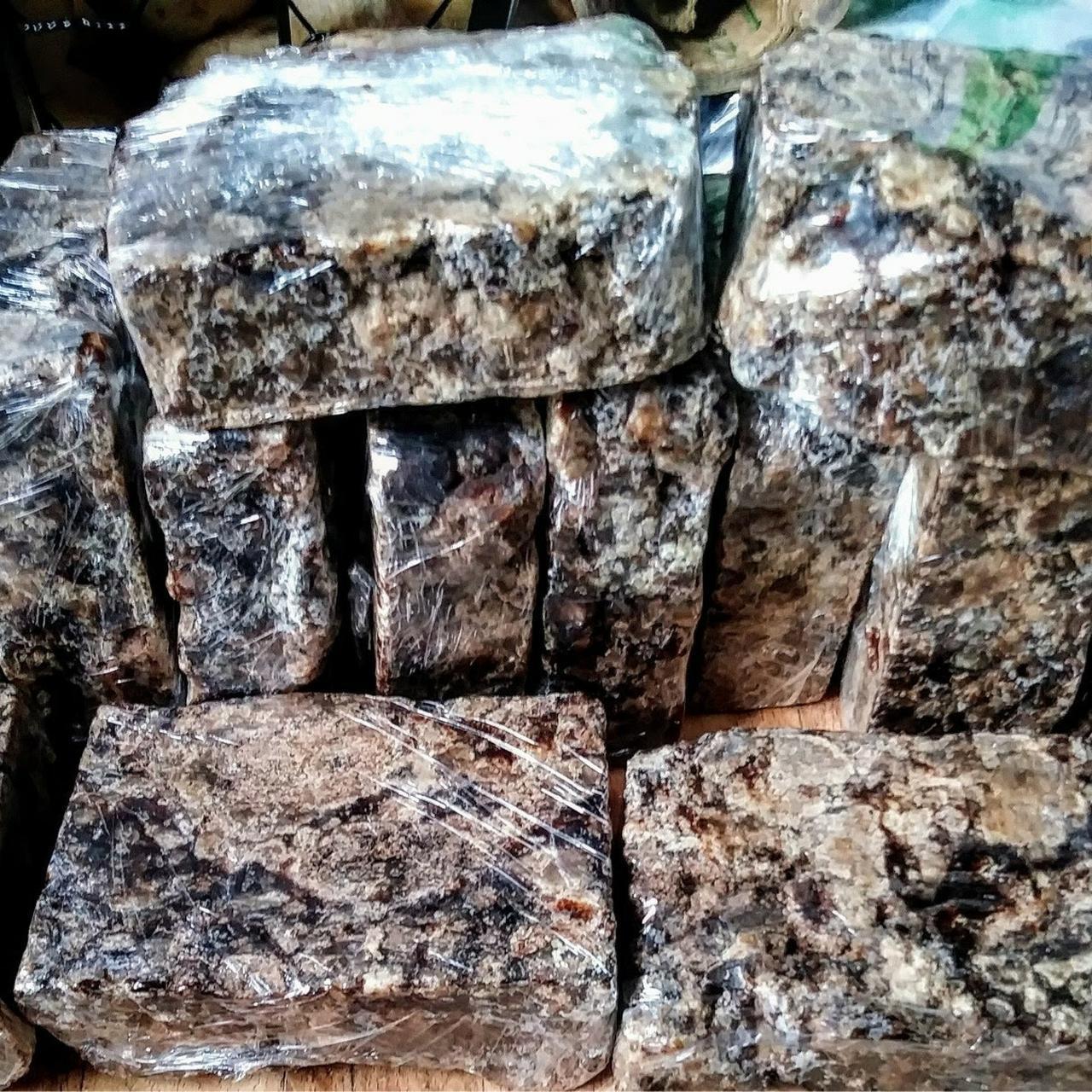 RAW AFRICAN BLACK SOAP Net Wt : 5+oz Raw African... - Depop