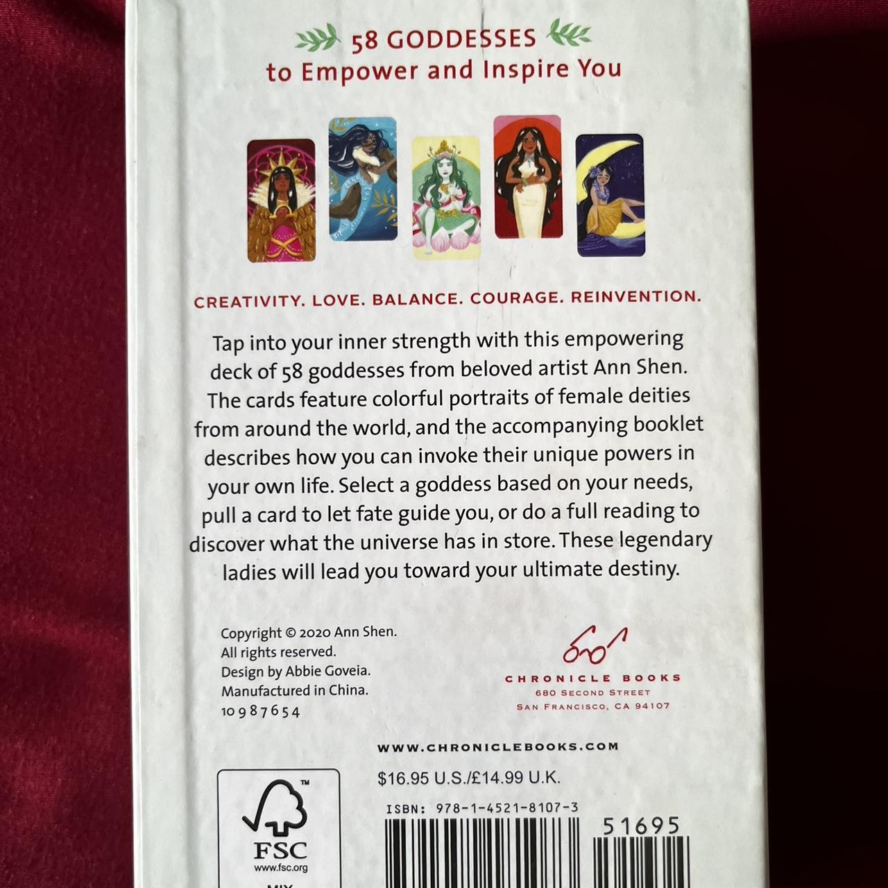 Legendary Ladies Goddess Oracle Deck #tarot... - Depop