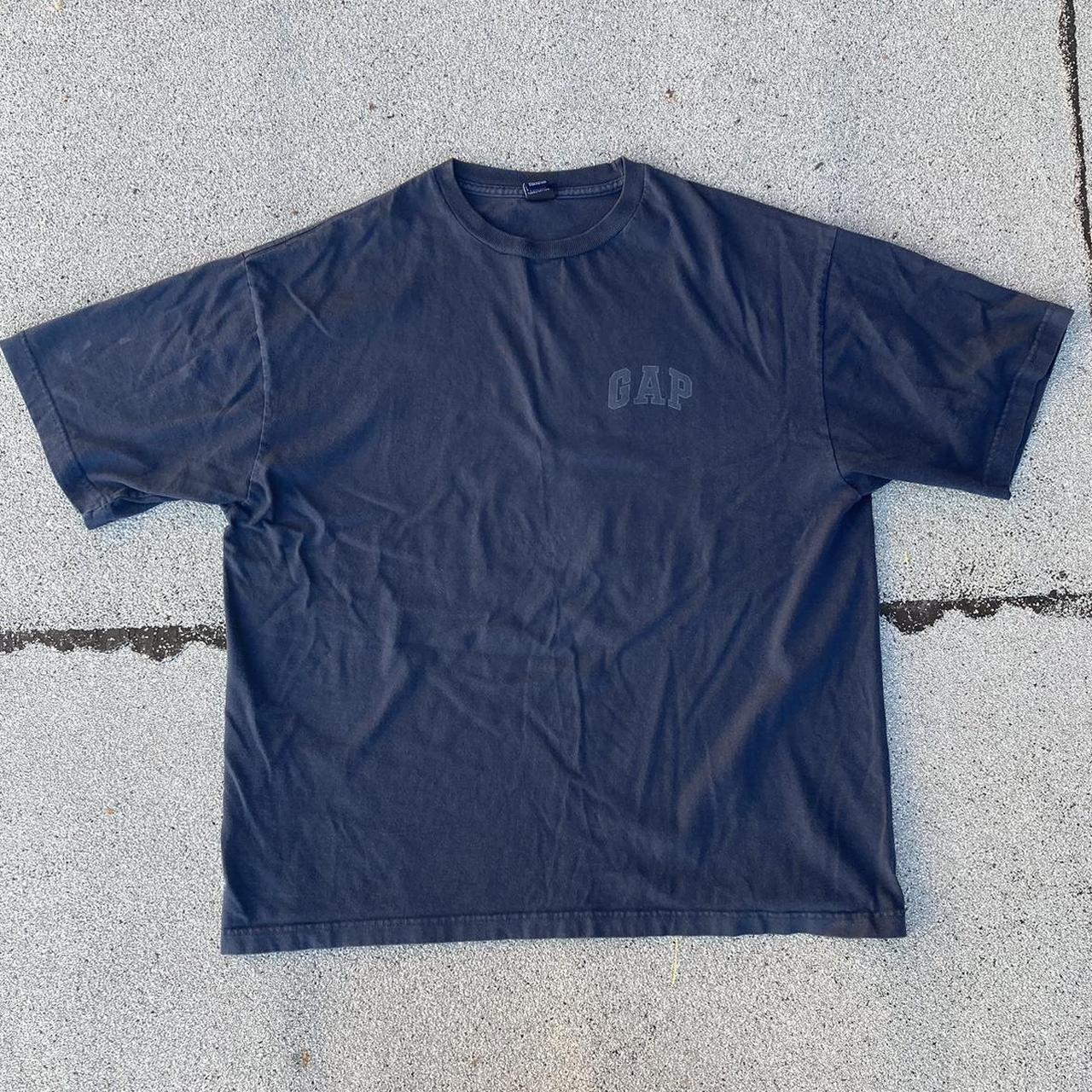 vintage gap tee nice boxy fit / nice fade slight... - Depop