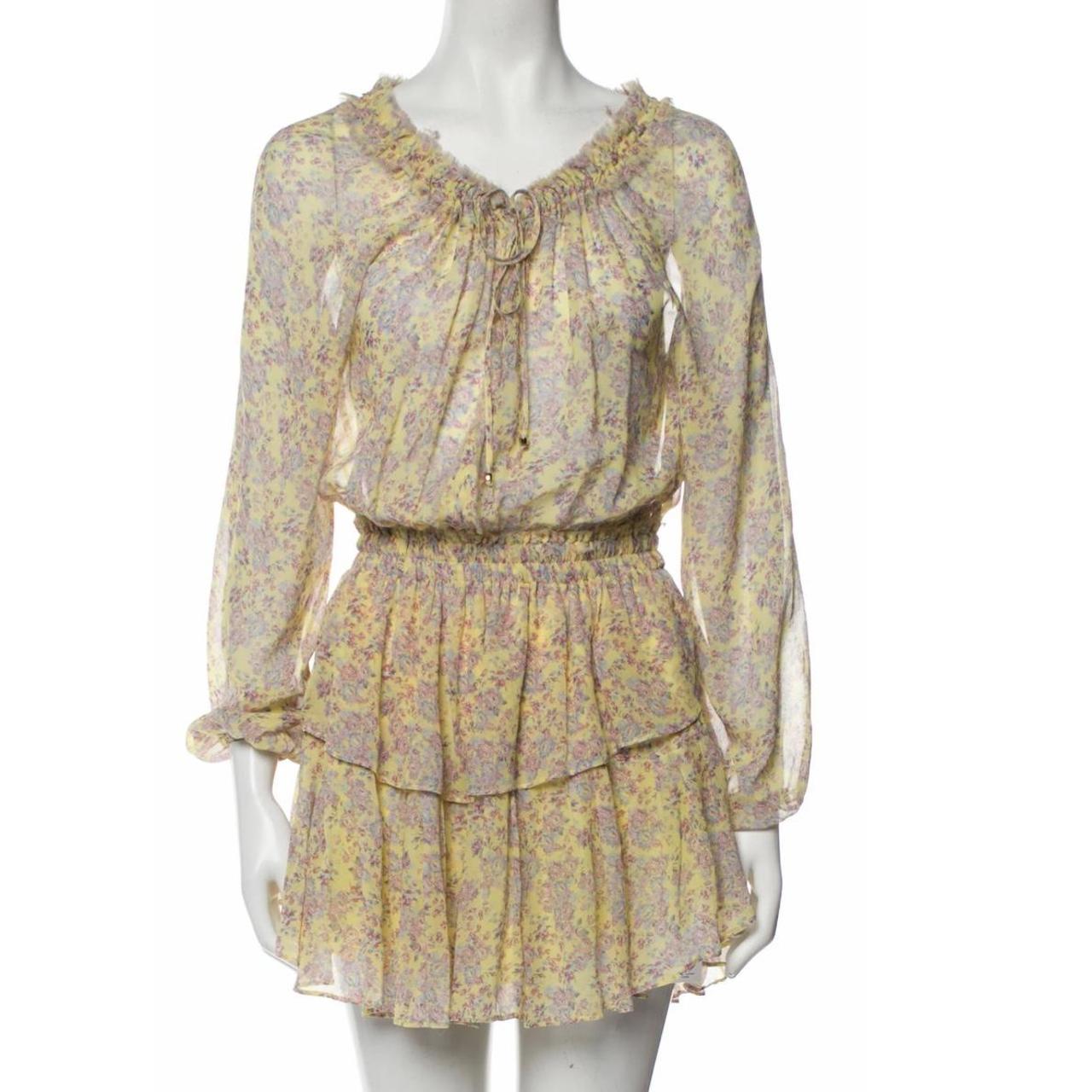 Love shack fancy dress yellow Like iamgia ,... - Depop