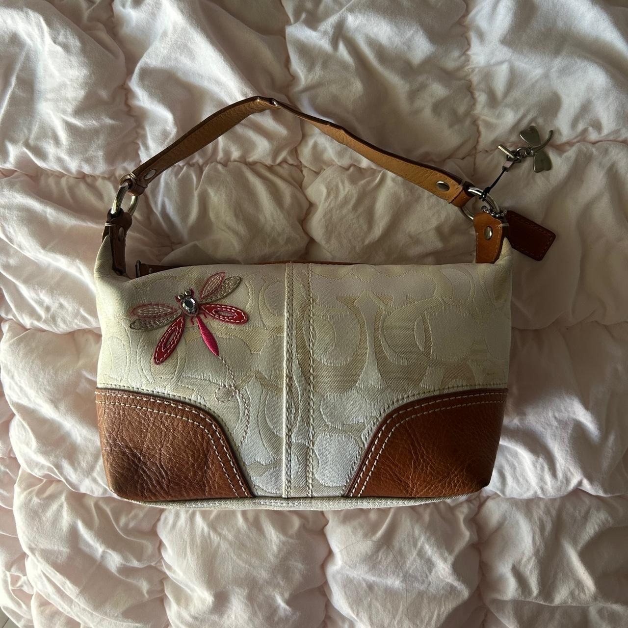 rare coach dragonfly shoulder bag 🌾 - minor flaws... | Depop