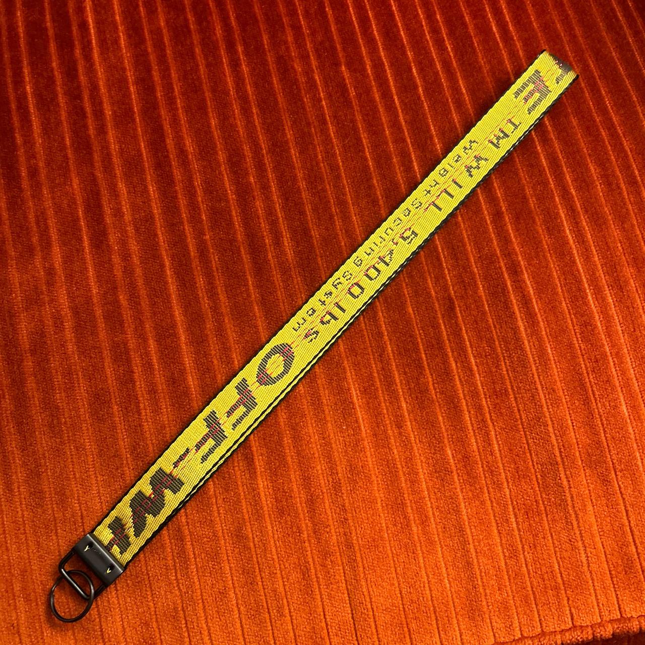 OFFWHITE long lanyard never used! 15” Lmk if you... - Depop