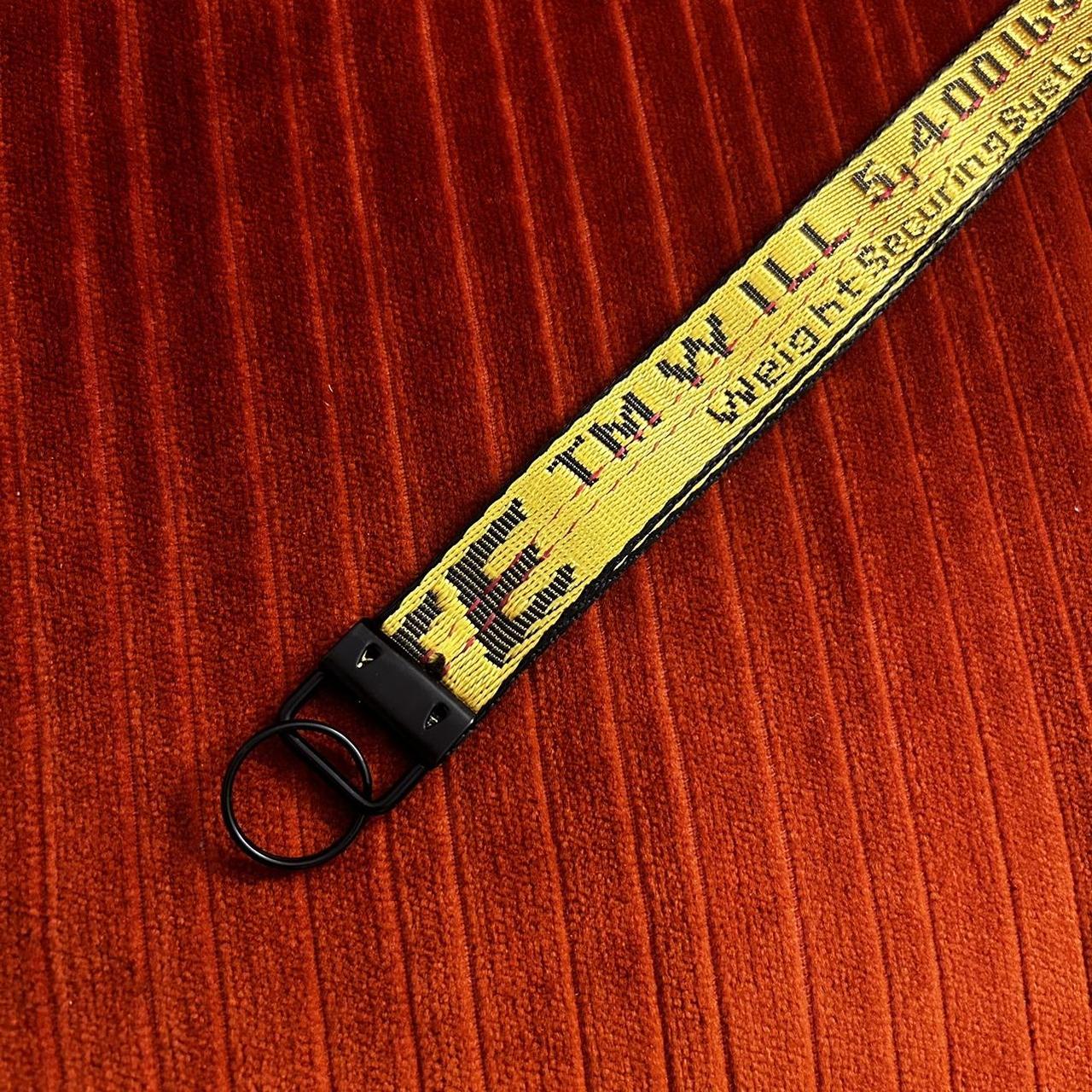 OFFWHITE long lanyard never used! 15” Lmk if you... - Depop