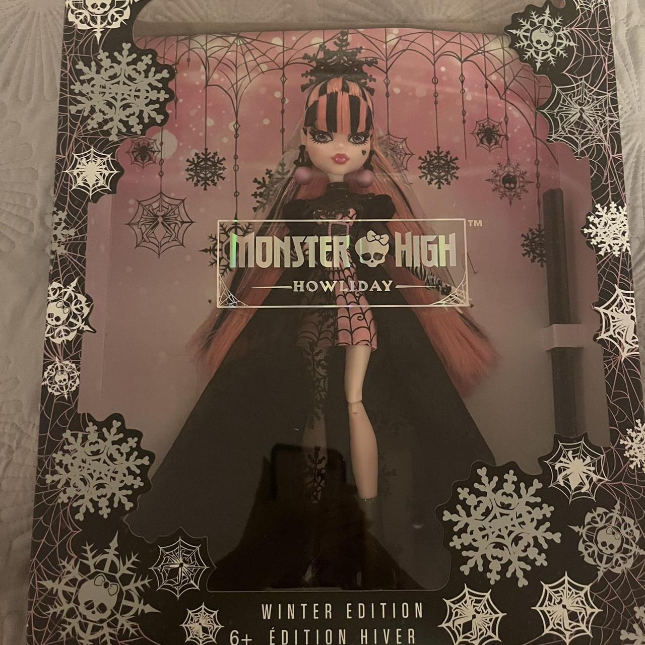 Monster High holiday Howliday Draculaura doll new in... - Depop