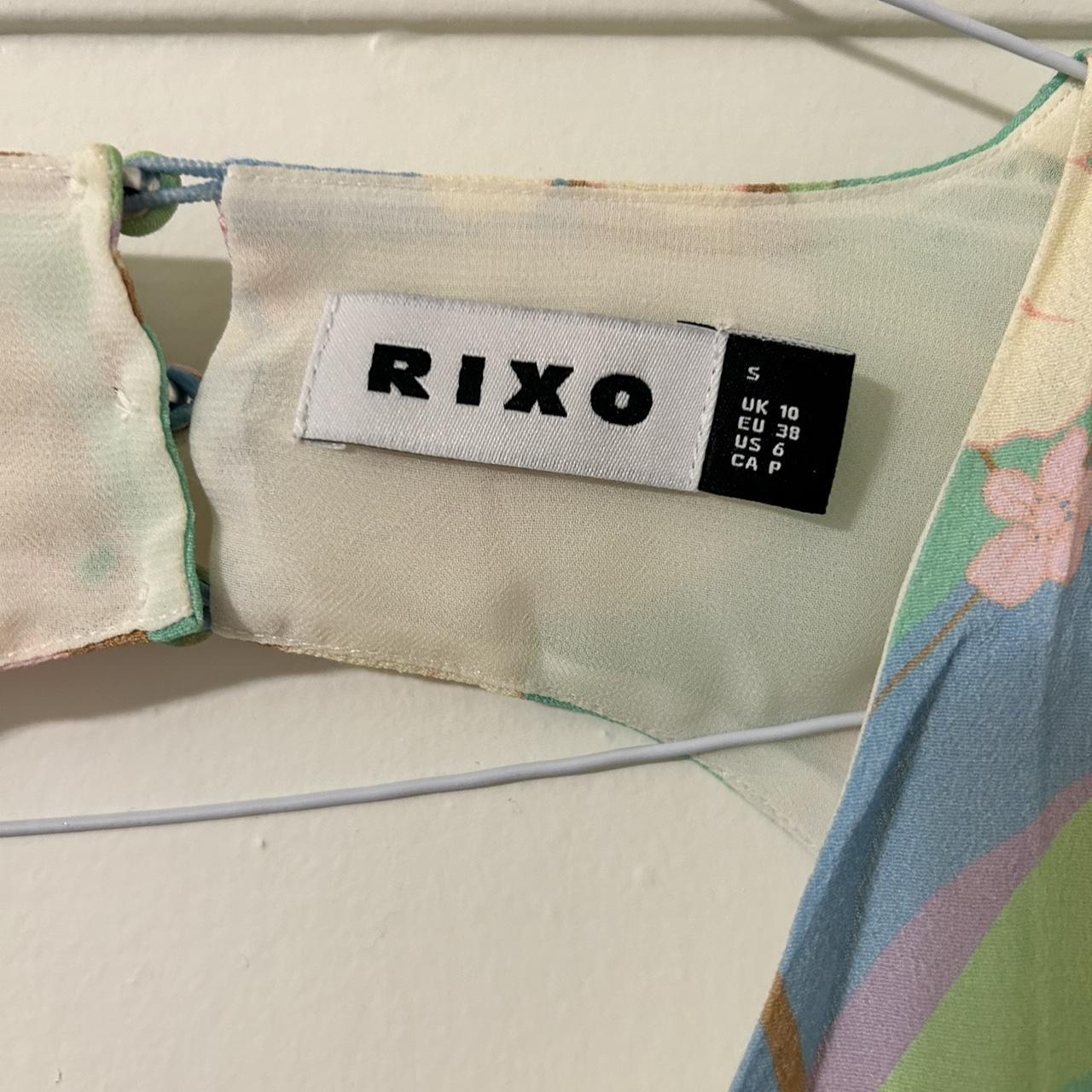 Rixo Steph dress Worn once Size: Small/UK 10/US 6 - Depop