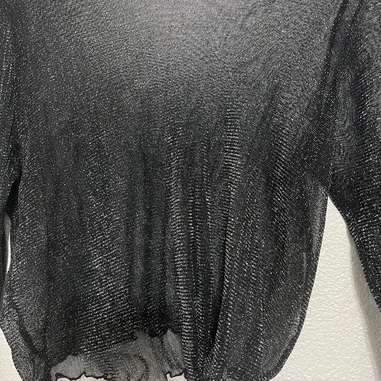 Fashion Nova Fishnet Longsleeve Shirt Perfect for a... - Depop