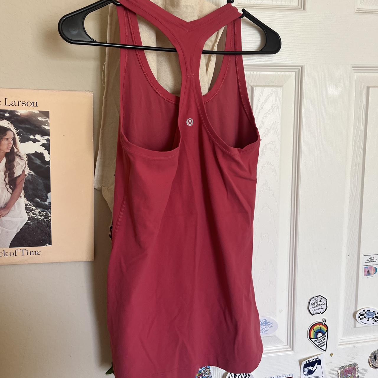 lululemon racerback tank !! in soft nulu material... - Depop