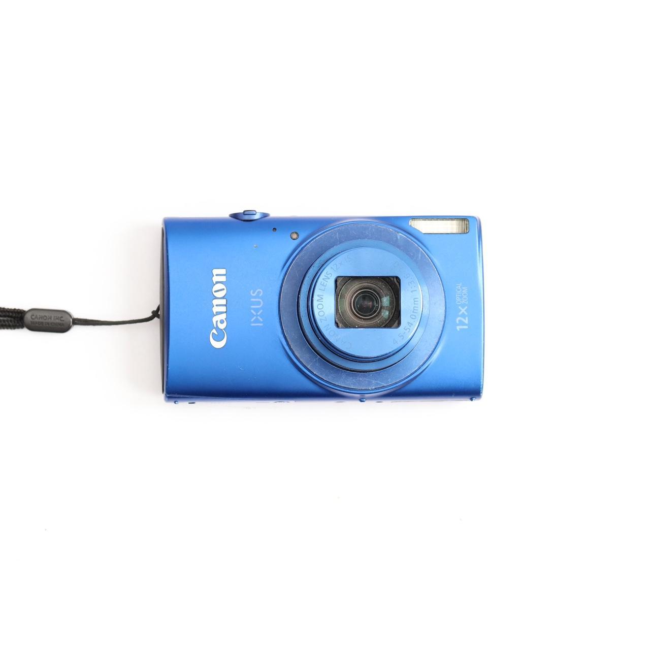 Canon Ixus 170 Digital Camera - Blue Vintage... - Depop