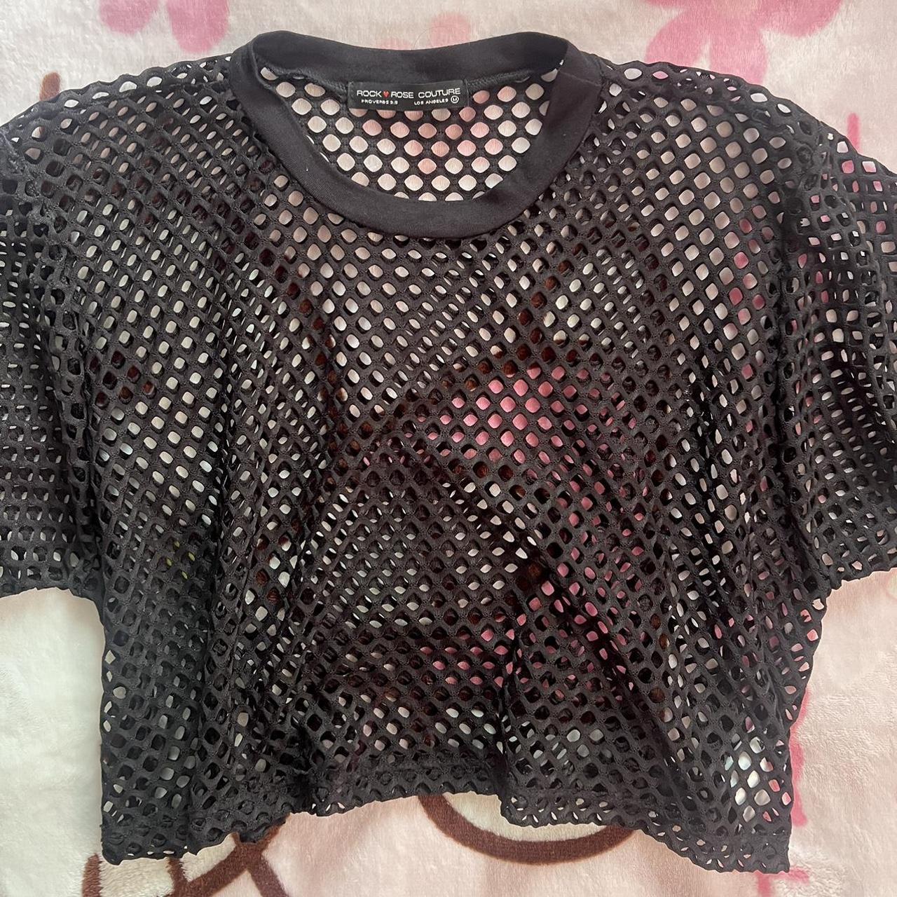 Fishnet top ! Super 90s/ mid 2000s This was an... - Depop