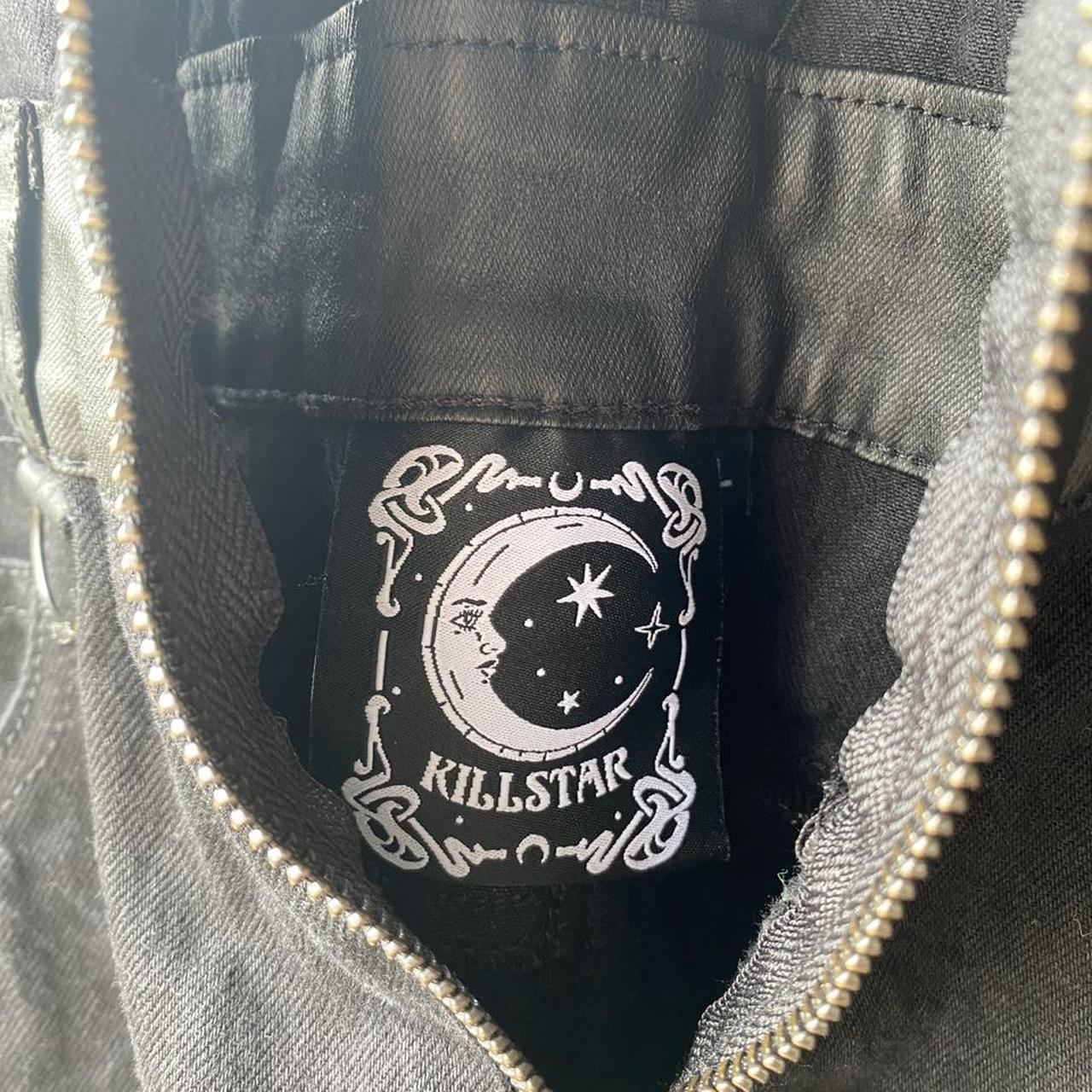 FREE SHIPPING! Kill star denim goth play suit /... - Depop