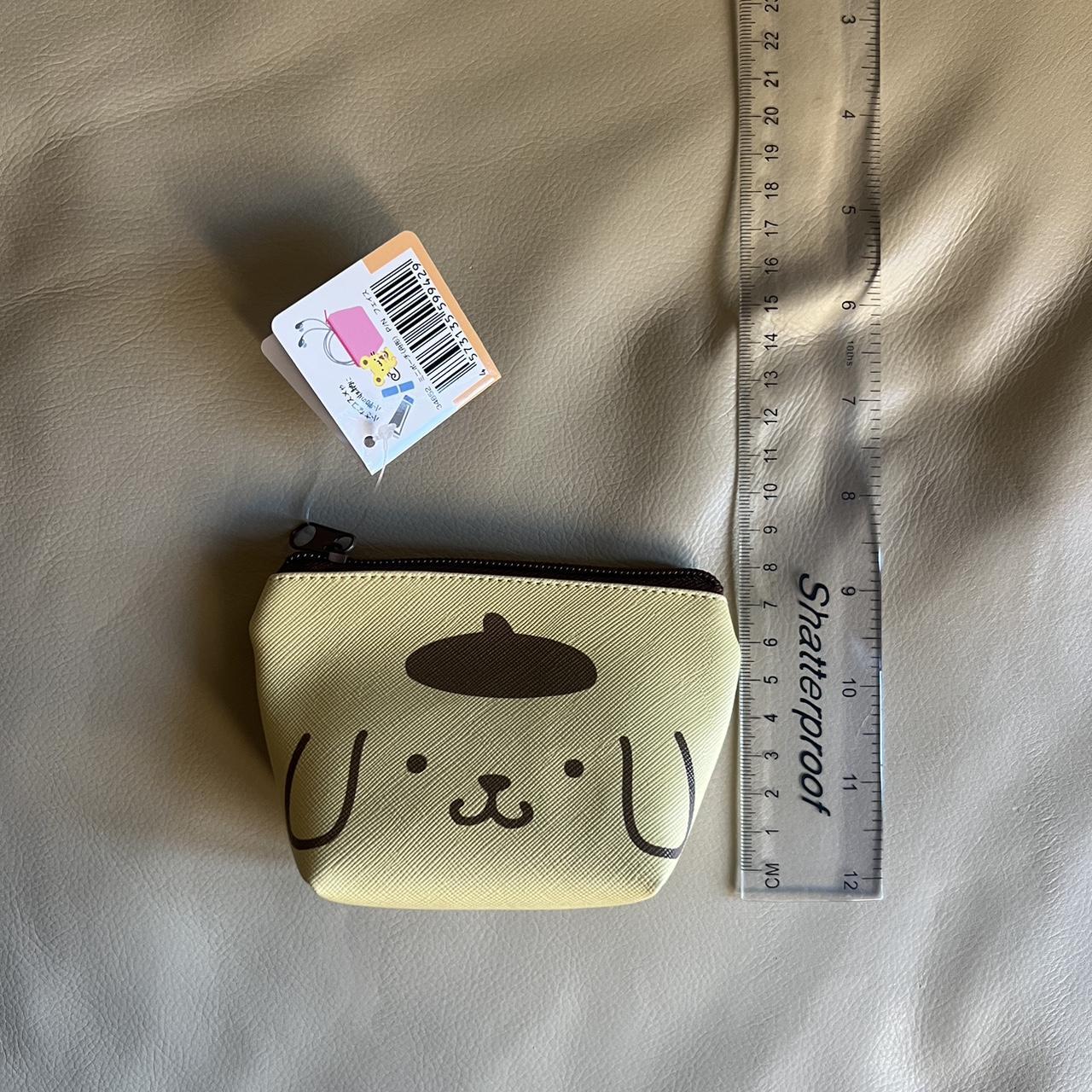 Sanrio Pompompurin mini pouch, size H8 x W12cm,... - Depop