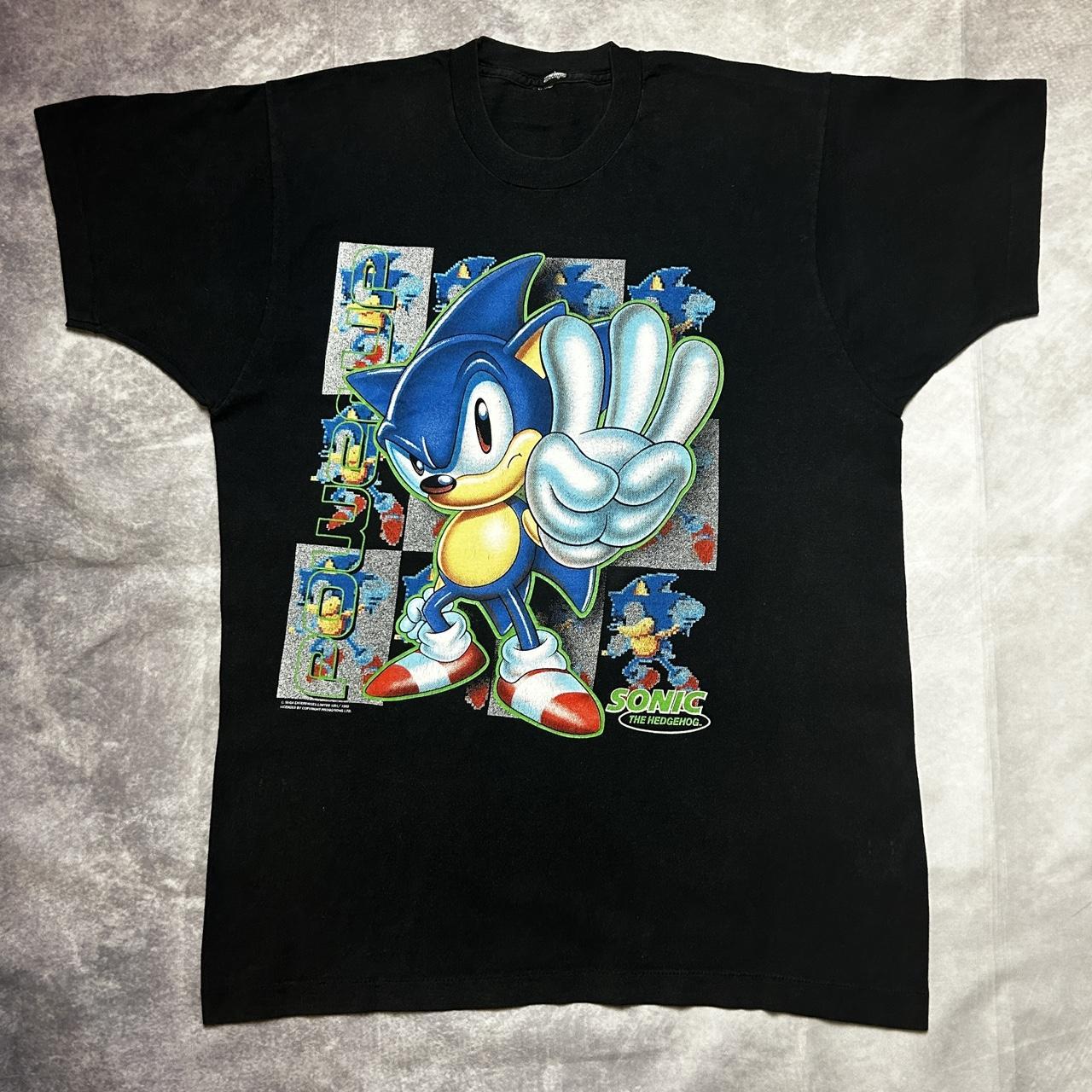 Vintage Sonic The Hedgehog 1991 Nintendo Game... - Depop