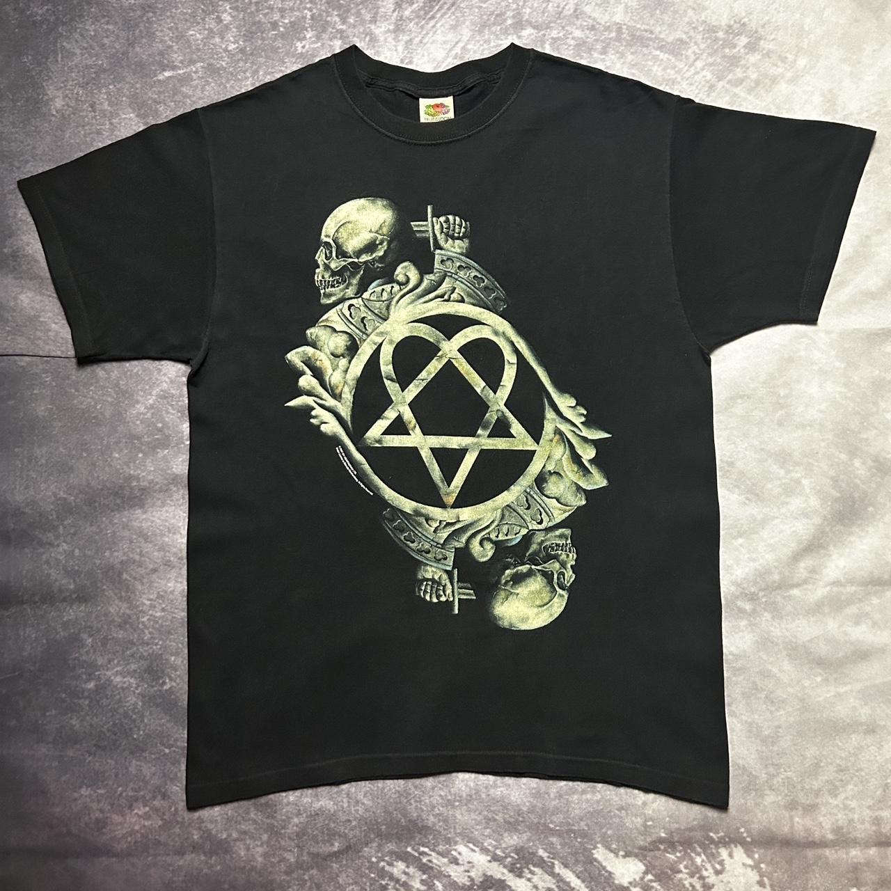 Vintage HIM Bones 2007 Band T-shirt - amazing... - Depop