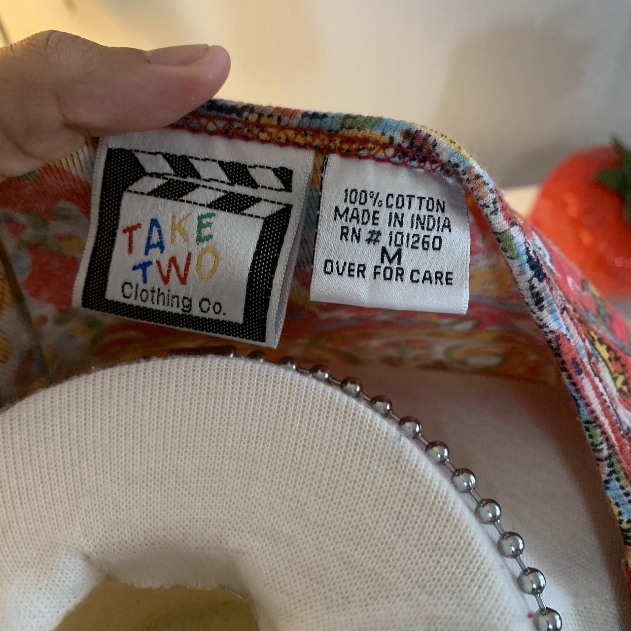 Vintage Take two clothing co bedazzled sequence... - Depop