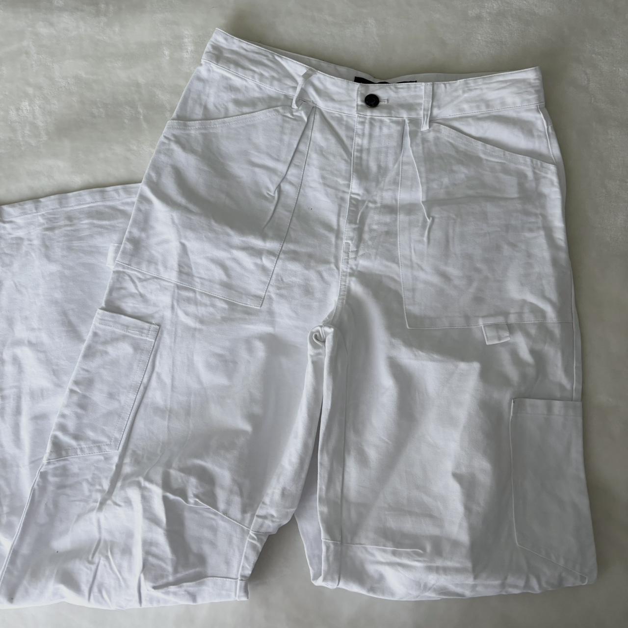 Lioness Miami vice white carpenter jeans - Depop