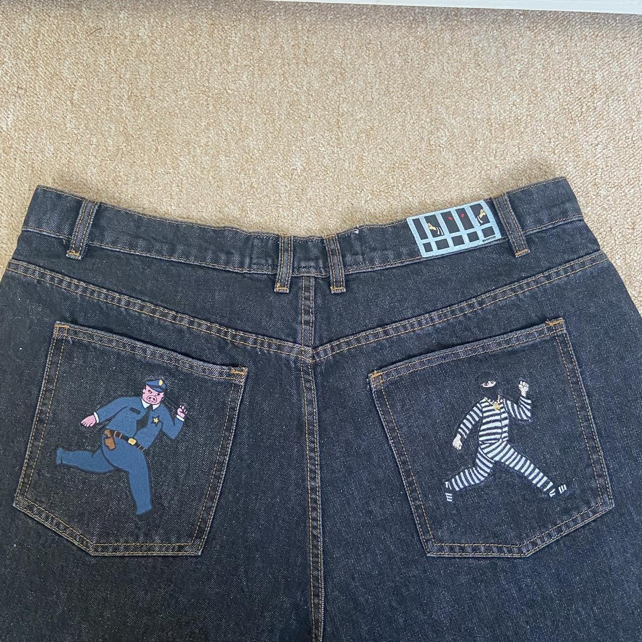 POSER cops and robbers shorts Brand new, never been... - Depop