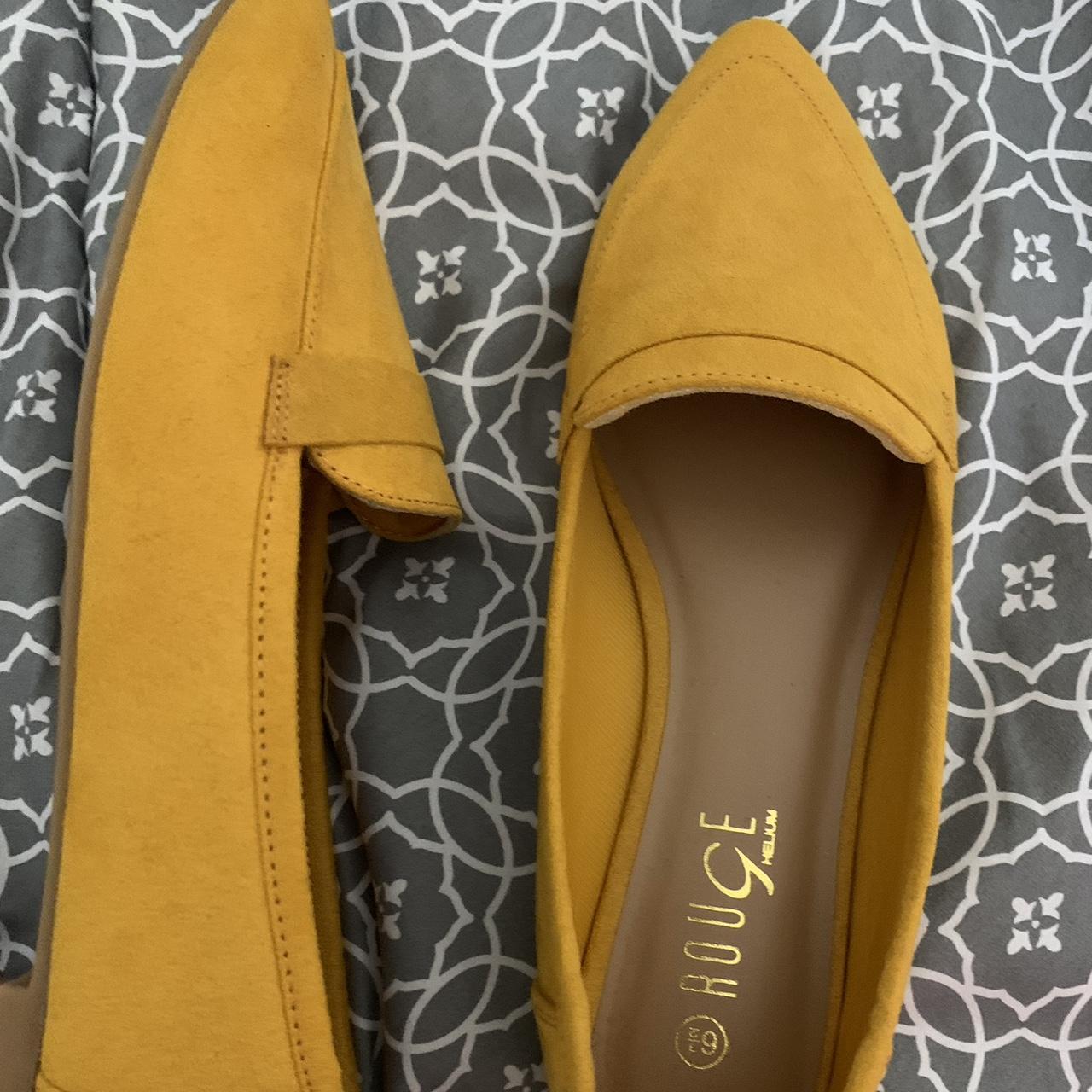 Mustard Yellow Flats! 6.5–BRAND NEW!! - Depop