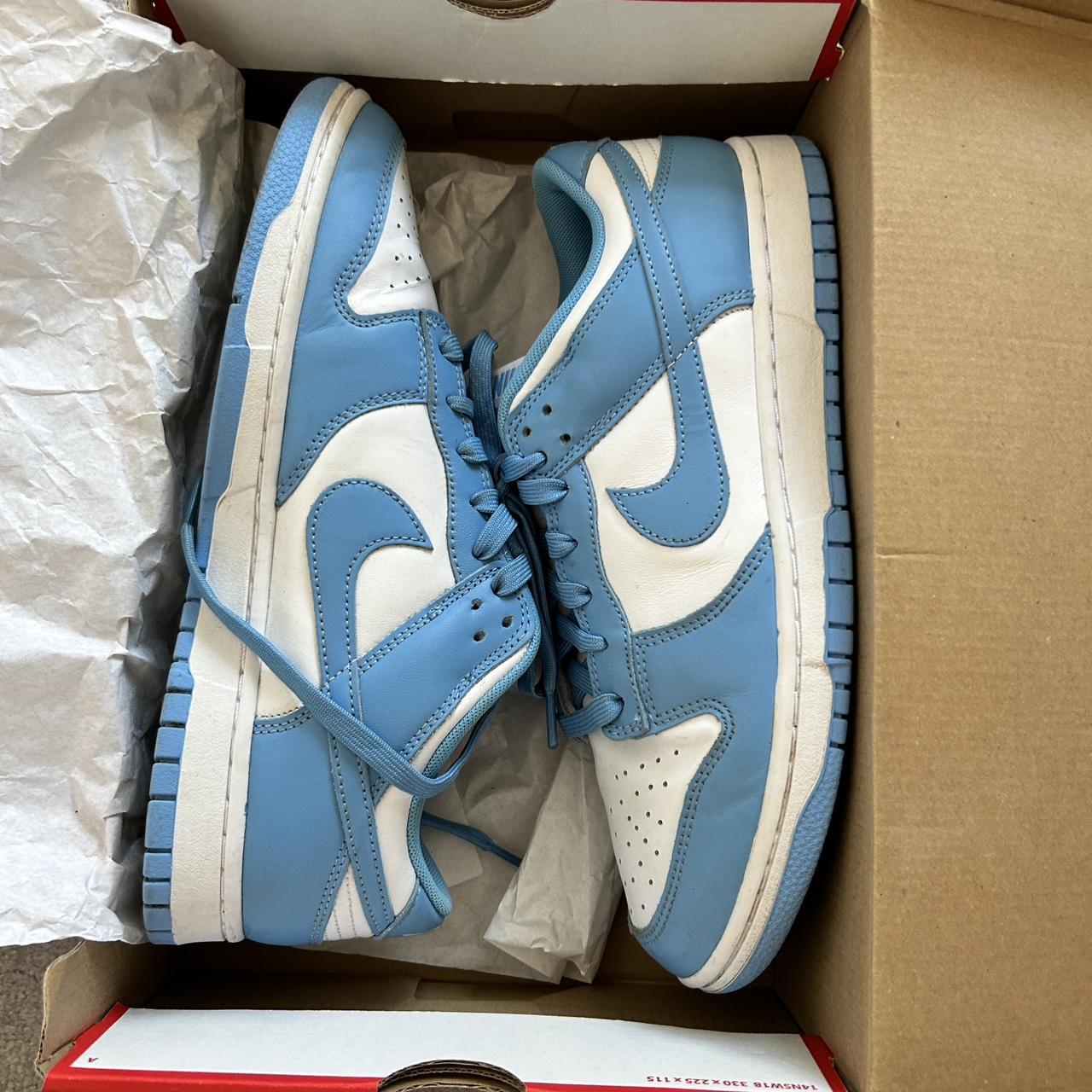 Nike dunk UNC low Slightly worn but excellent... - Depop