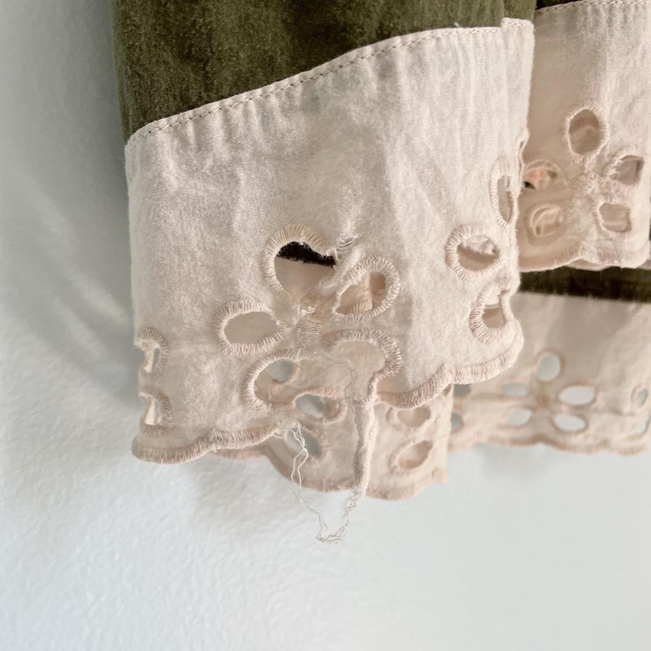 Very cute cottagecore top in fair condition! Minor... - Depop