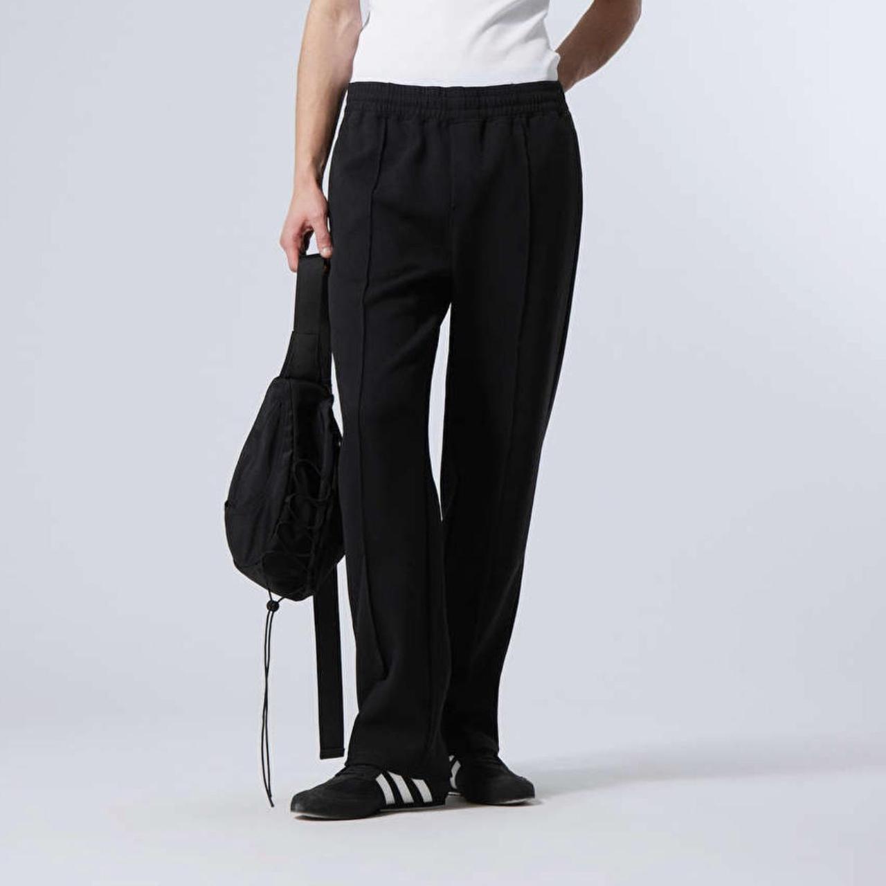 Weekday Ken Trackpants. Black, size S. These have... - Depop