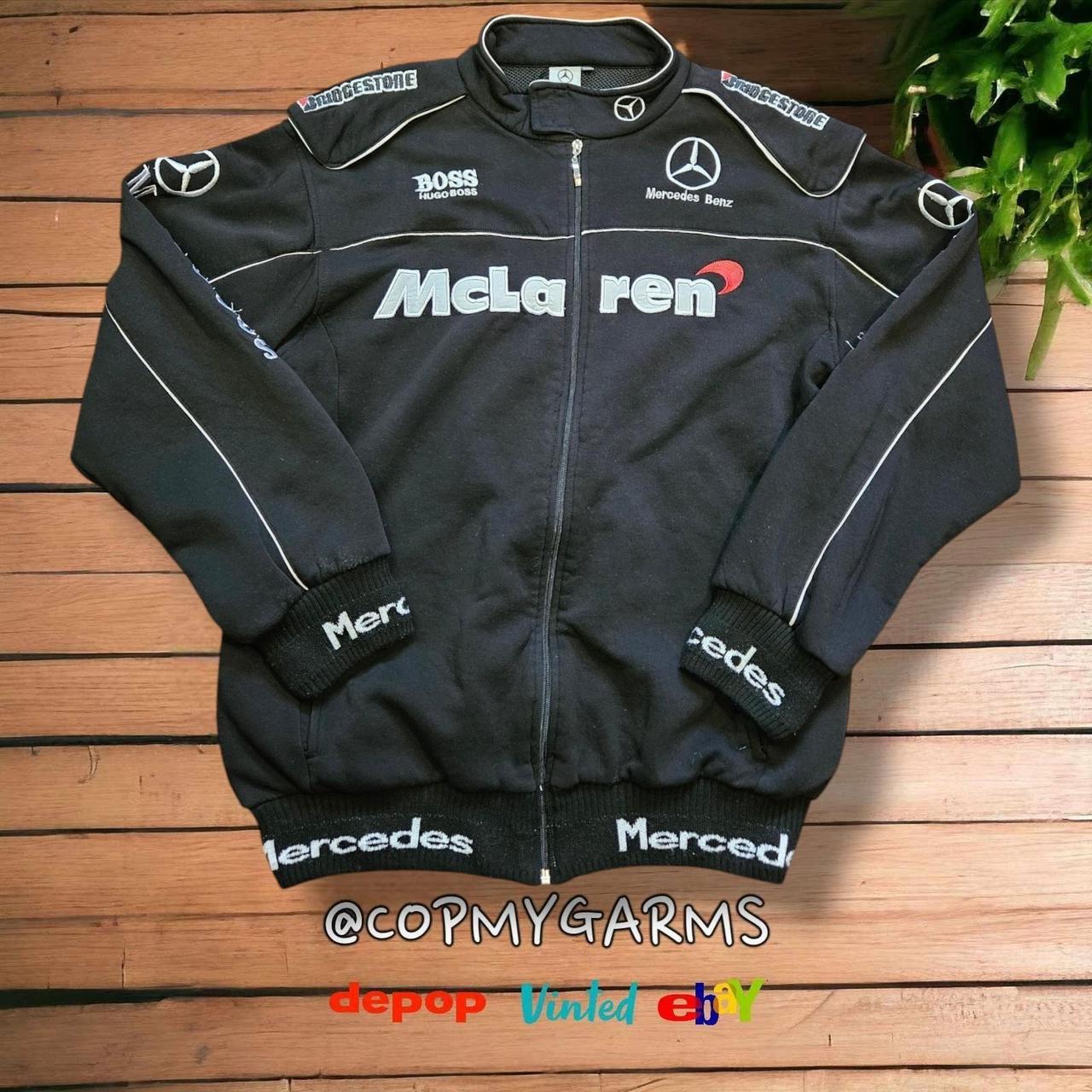 Hugo Boss Mercedes F1 Team Vintage 90's Racing... | Depop