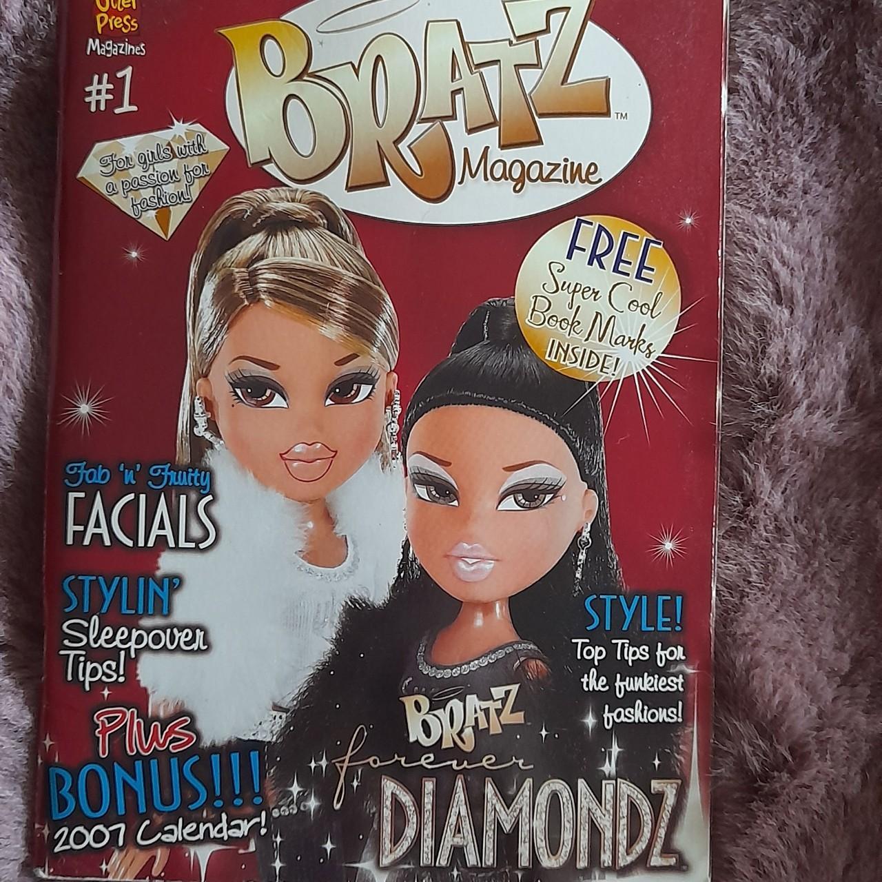Bratz magazine! In used condition, has some water... - Depop