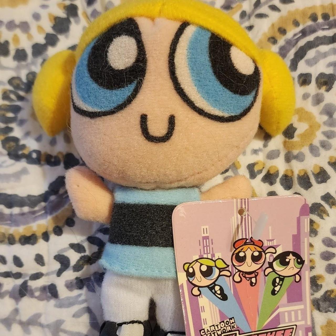 1999 Bubbles Powerpuff Girls Vintage Keychain - Depop