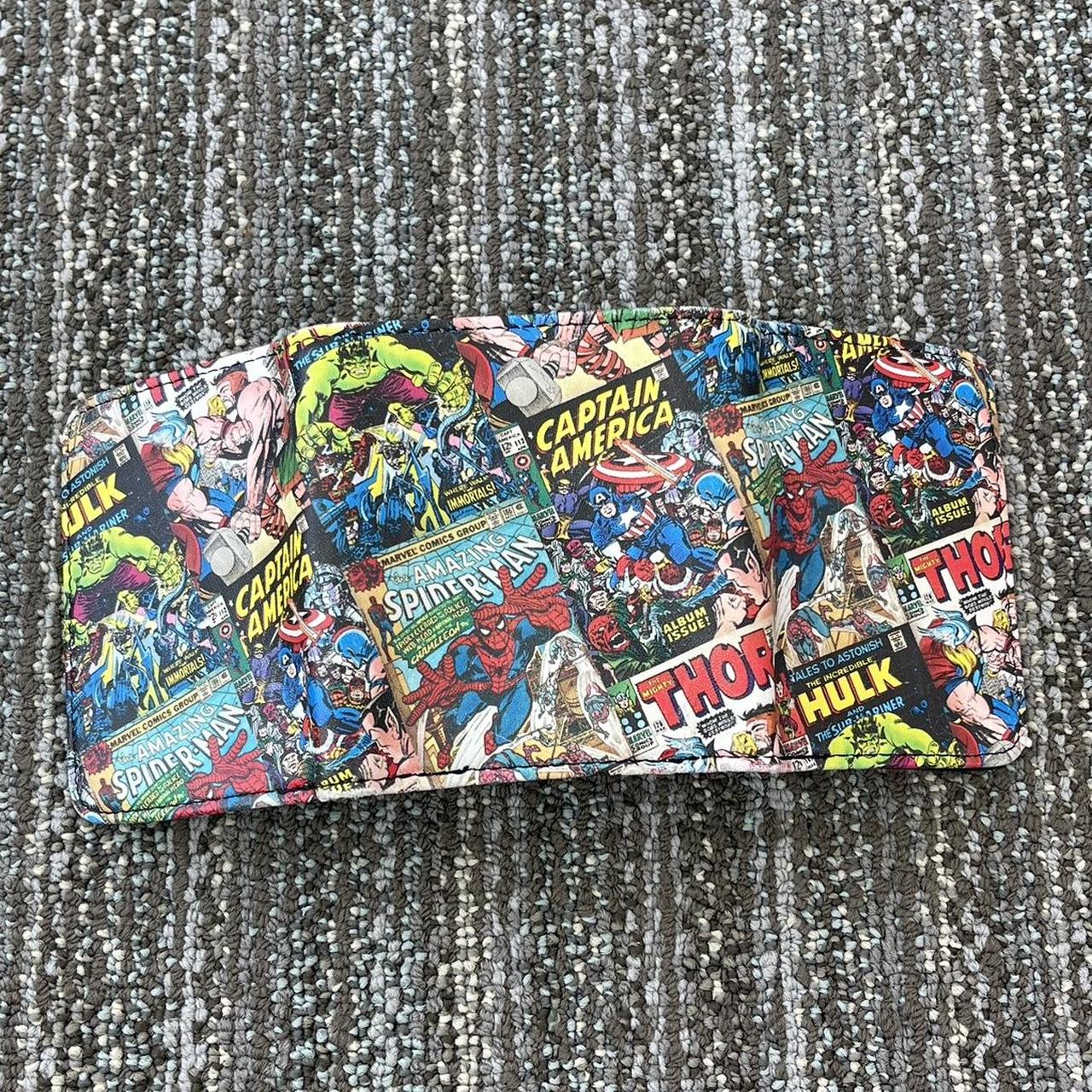 Marvel Comics Trifold Wallet, in good used condition... - Depop