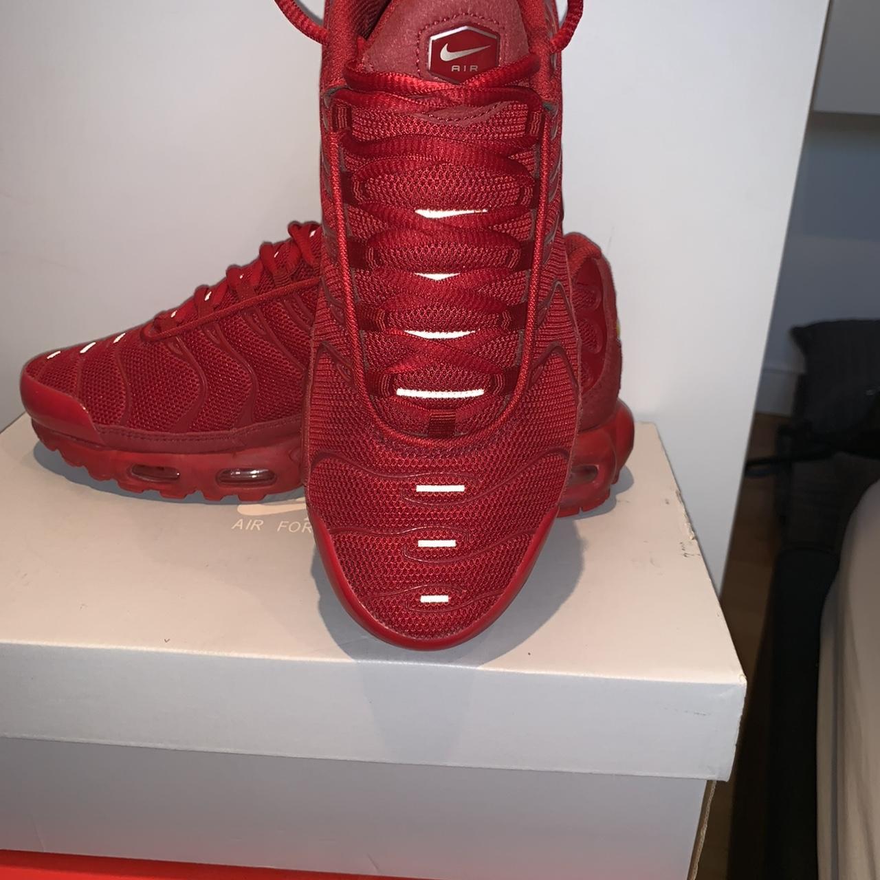 Nike TN RED Size 7 No box Hardly worn. Plenty of... - Depop