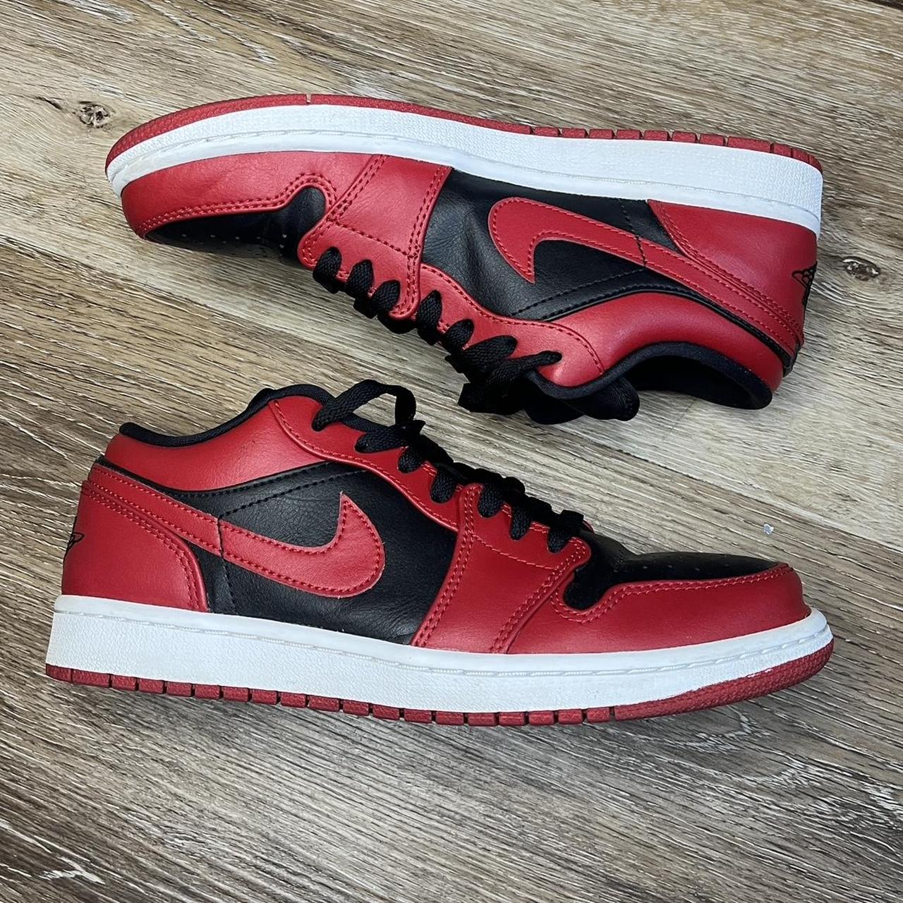 Air Jordan 1 low red I’ve been trying to sell these... - Depop
