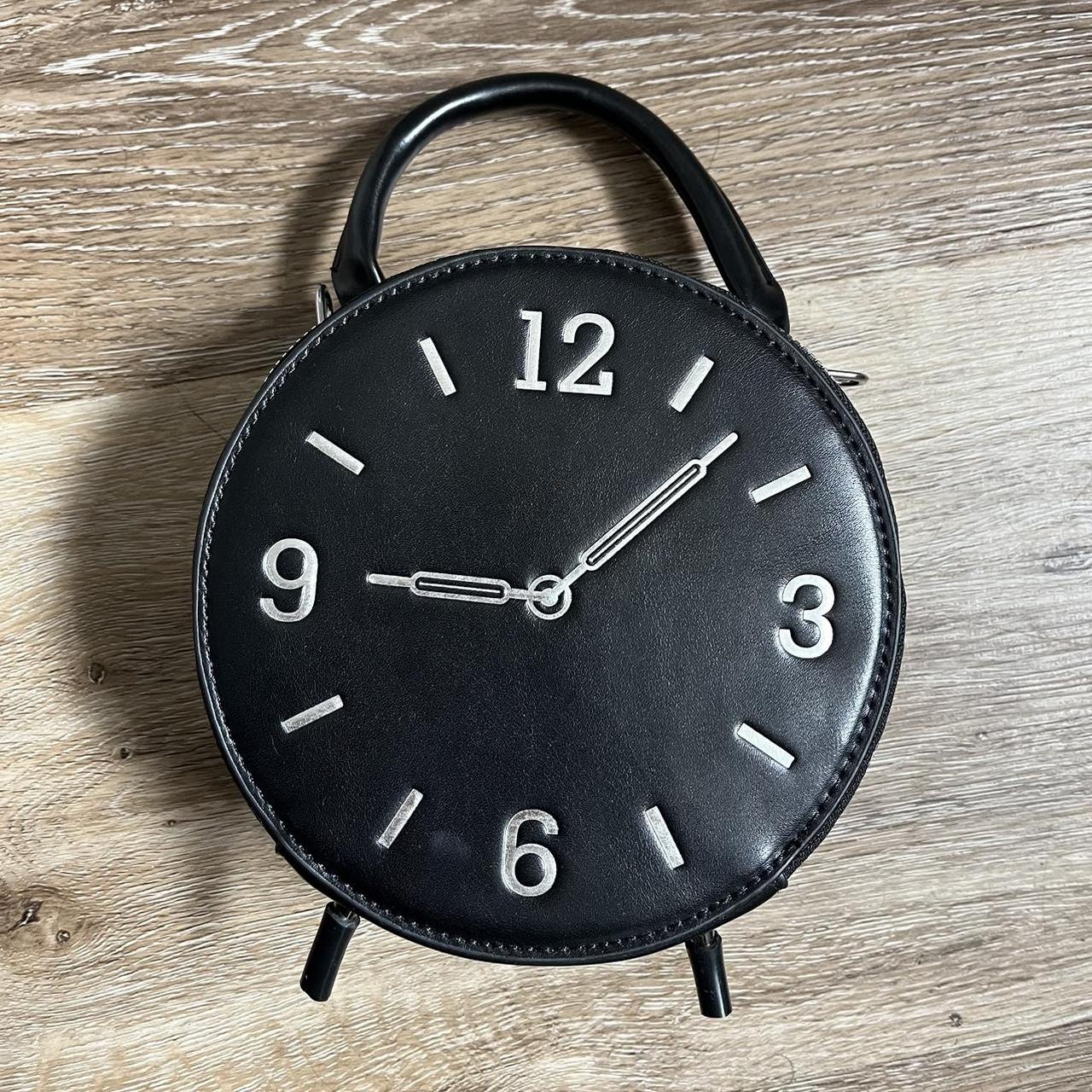 Black Clock bag Brand new Comes with detachable... - Depop