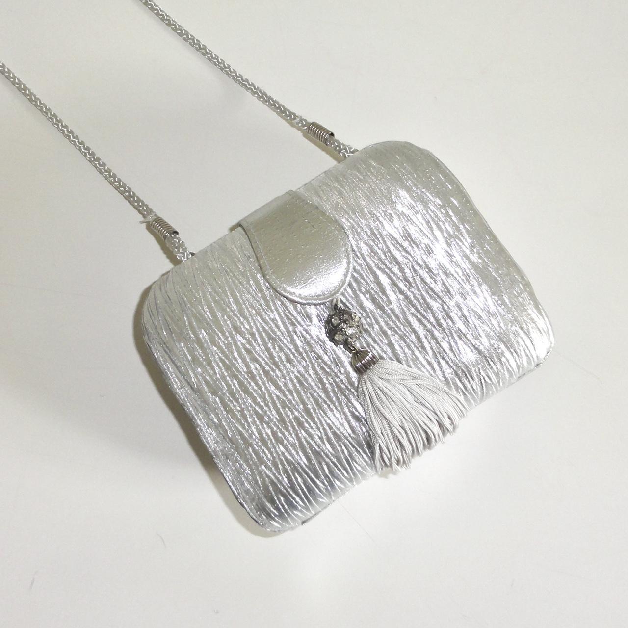 Women's Silver Bag | Depop