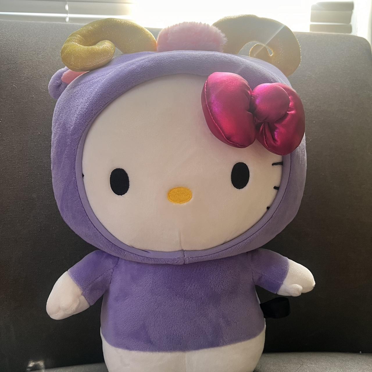 Aries Hello Kitty Plush ! ️♈️ She’s got a little... - Depop