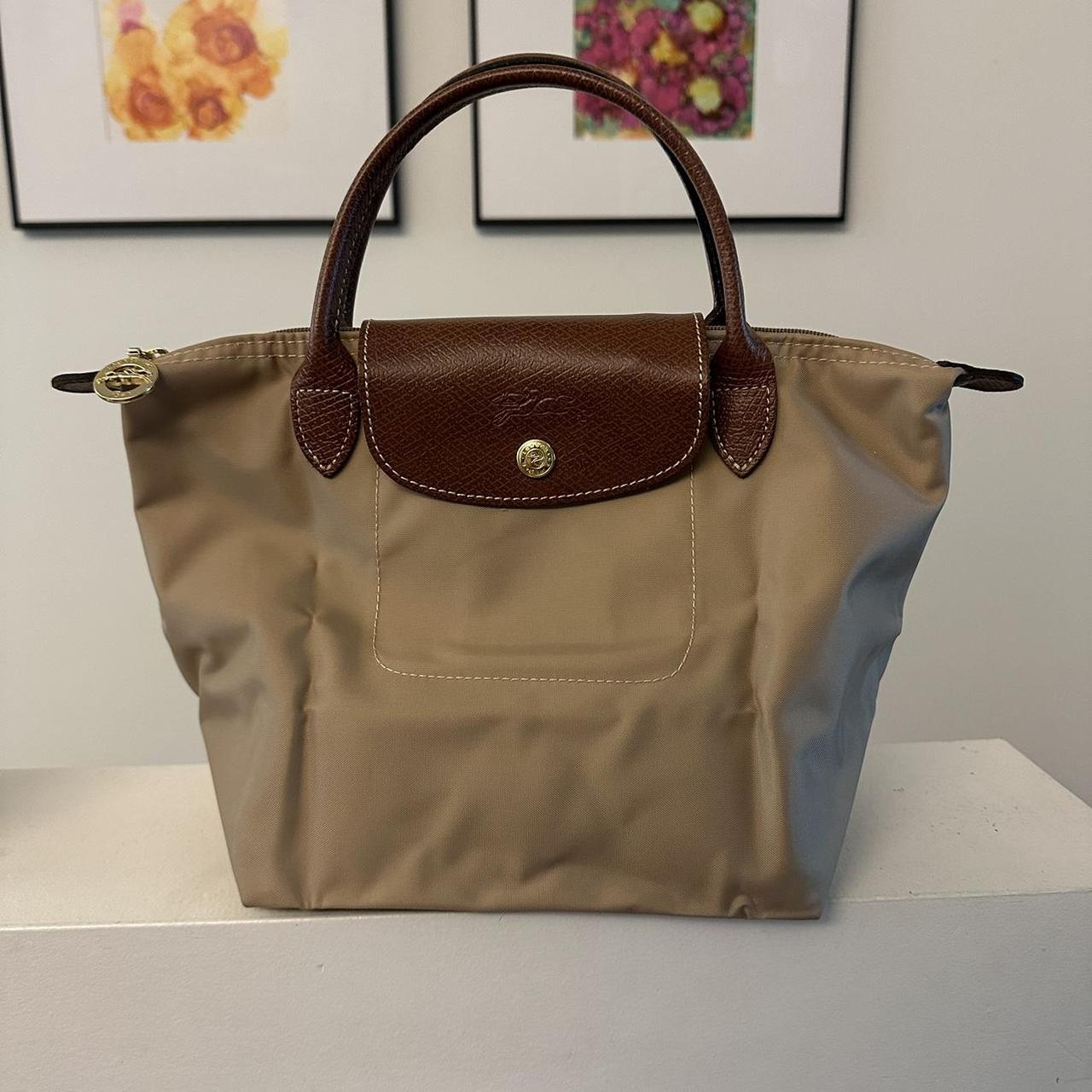 Longchamp Women's Tan Bag | Depop