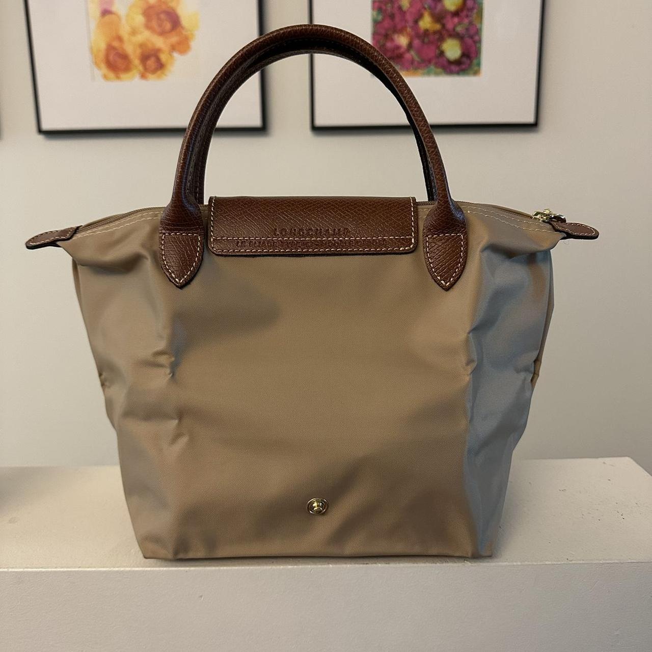 Longchamp Women's Tan Bag | Depop