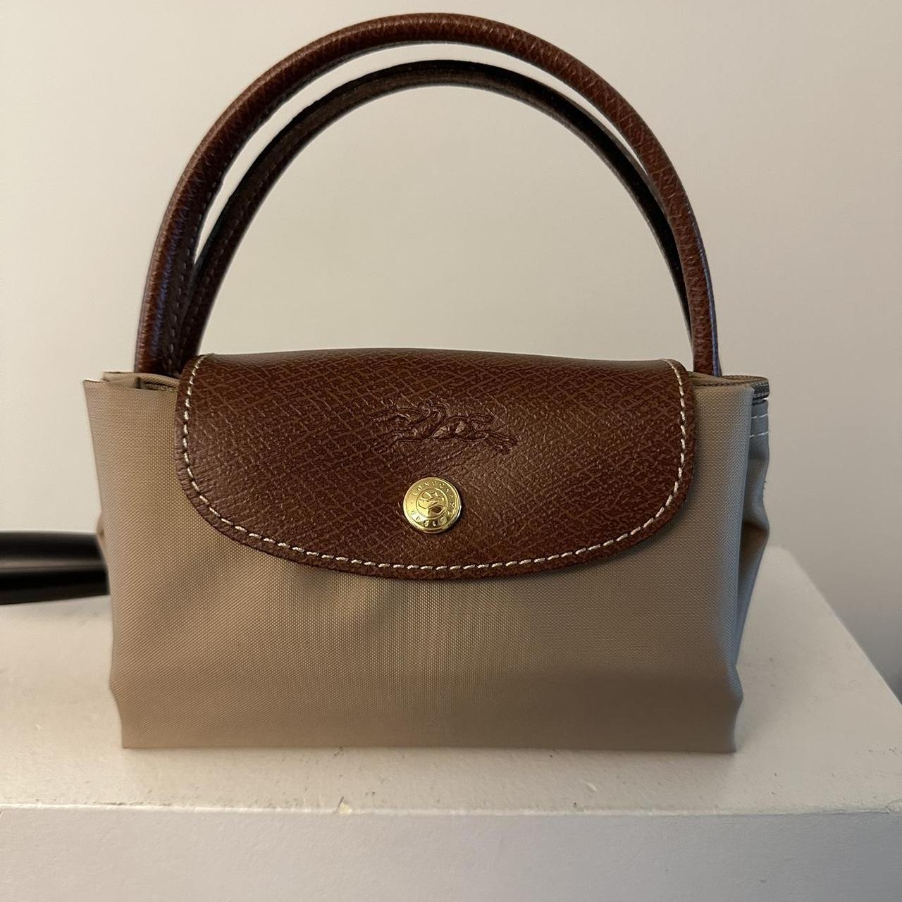 Longchamp Women's Tan Bag | Depop