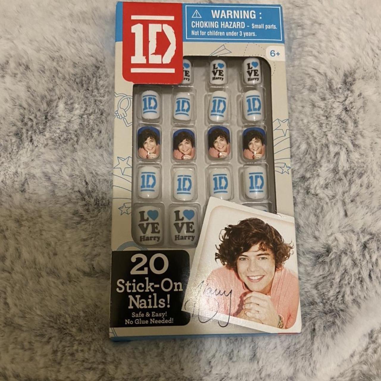 Harry styles one direction stick on nails Set up... - Depop