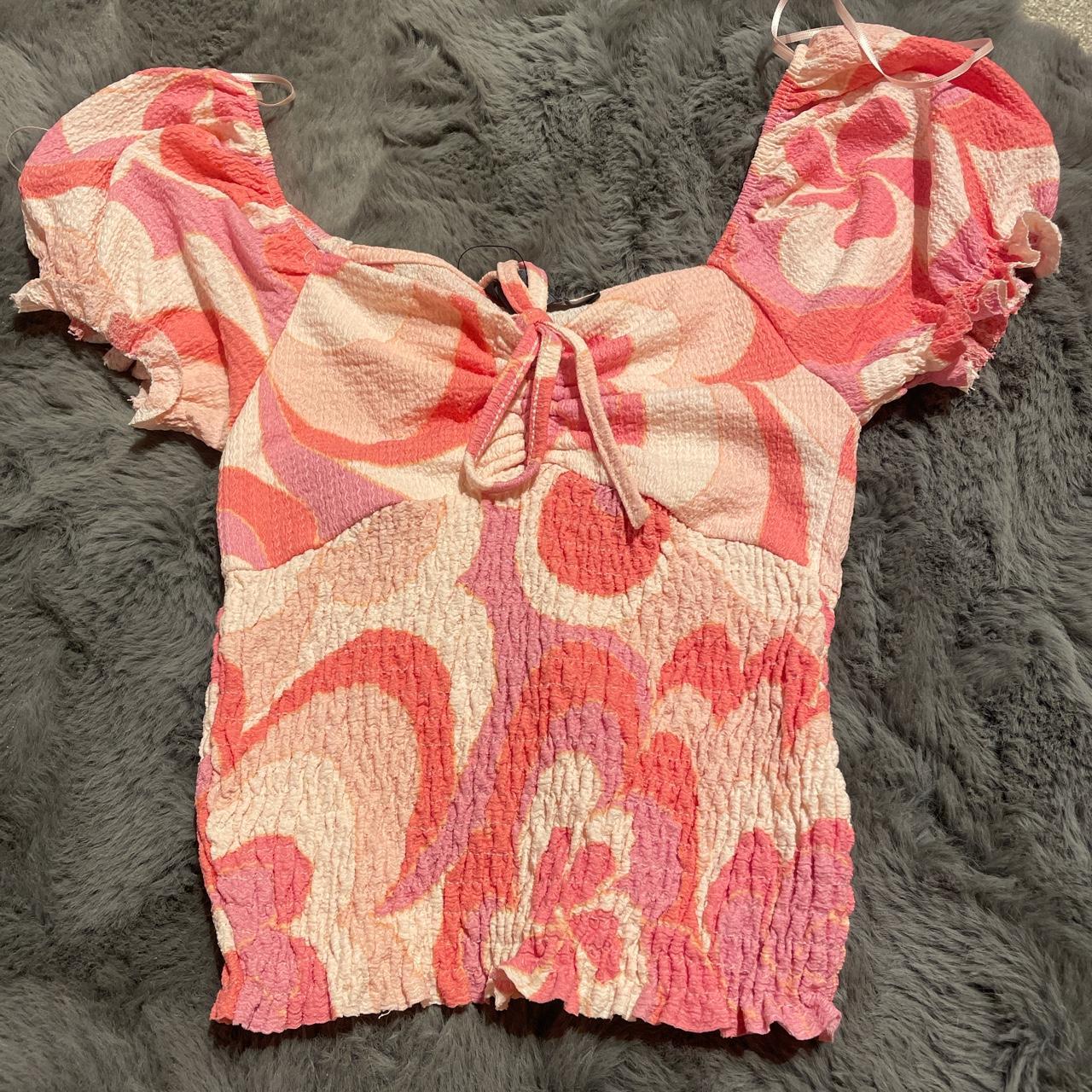 Milk maid style gypsy top Ideal for summer Primark... - Depop