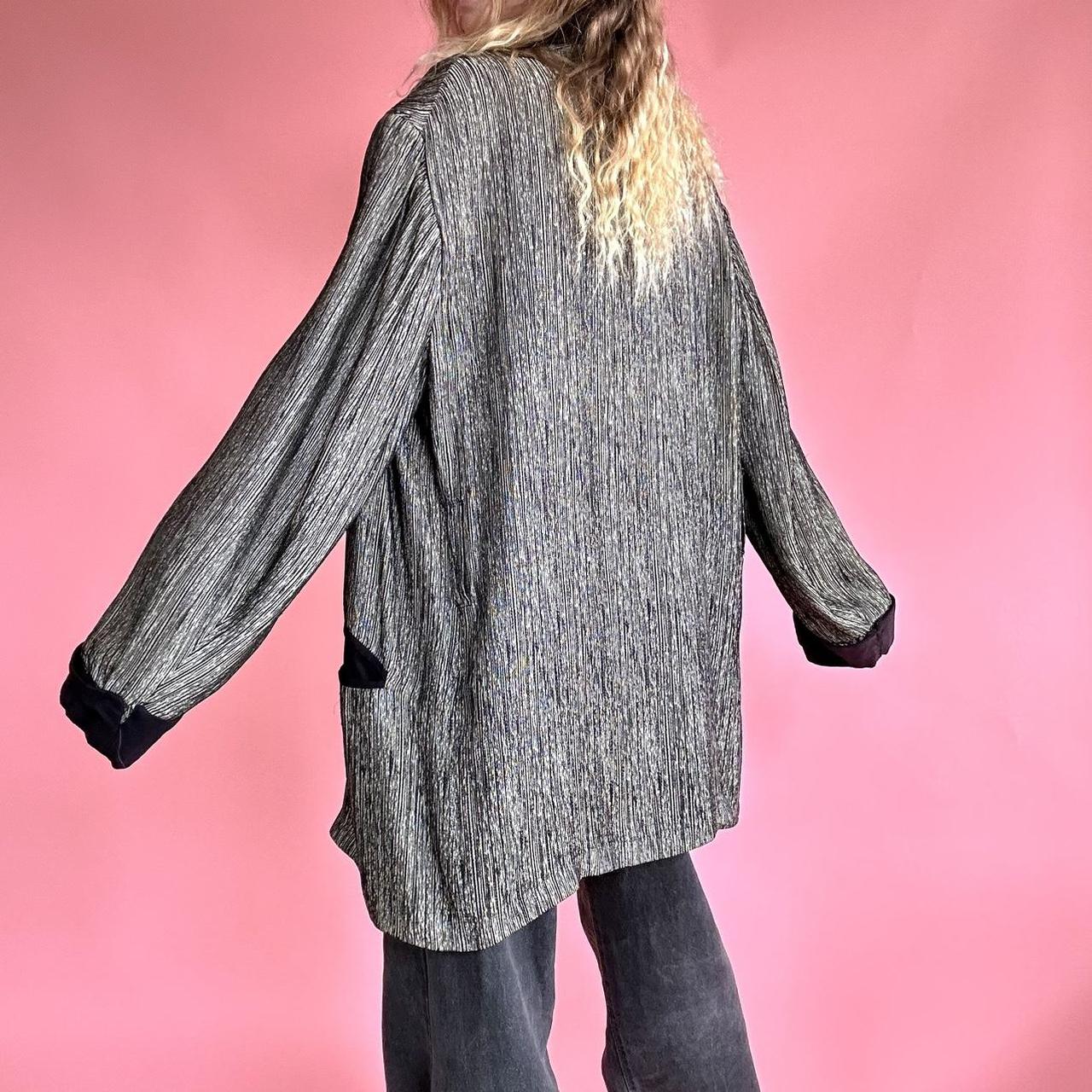 Amazing vintage smoke jacket. Luxurious, chic and cool. - Depop