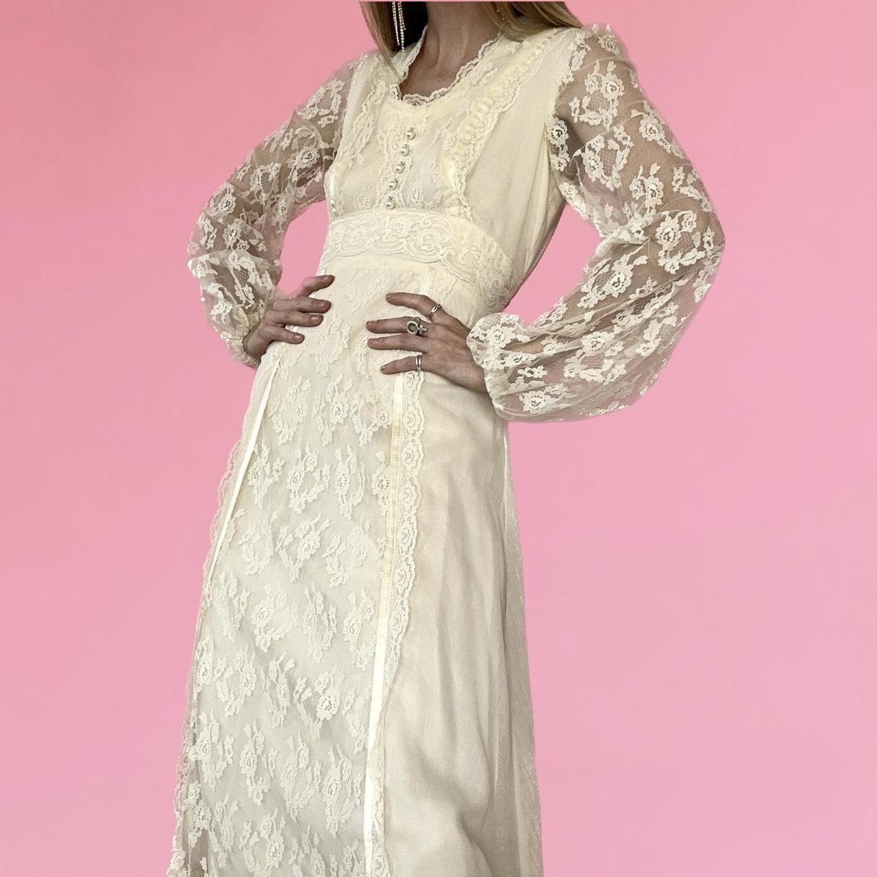 Stunning cottagecore vintage prairie dress. Such a... | Depop