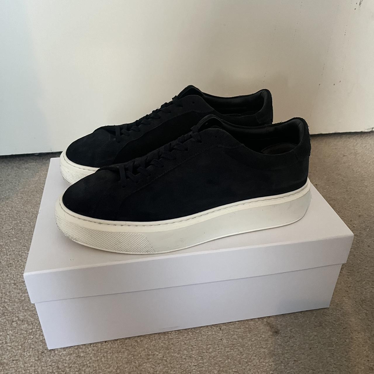 Men’s ARNE low trainers, NAVY, Size 7 UK Mint... - Depop