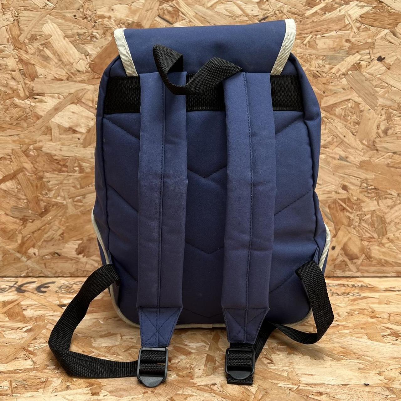 Umbro Men's Blue and Cream Bag | Depop