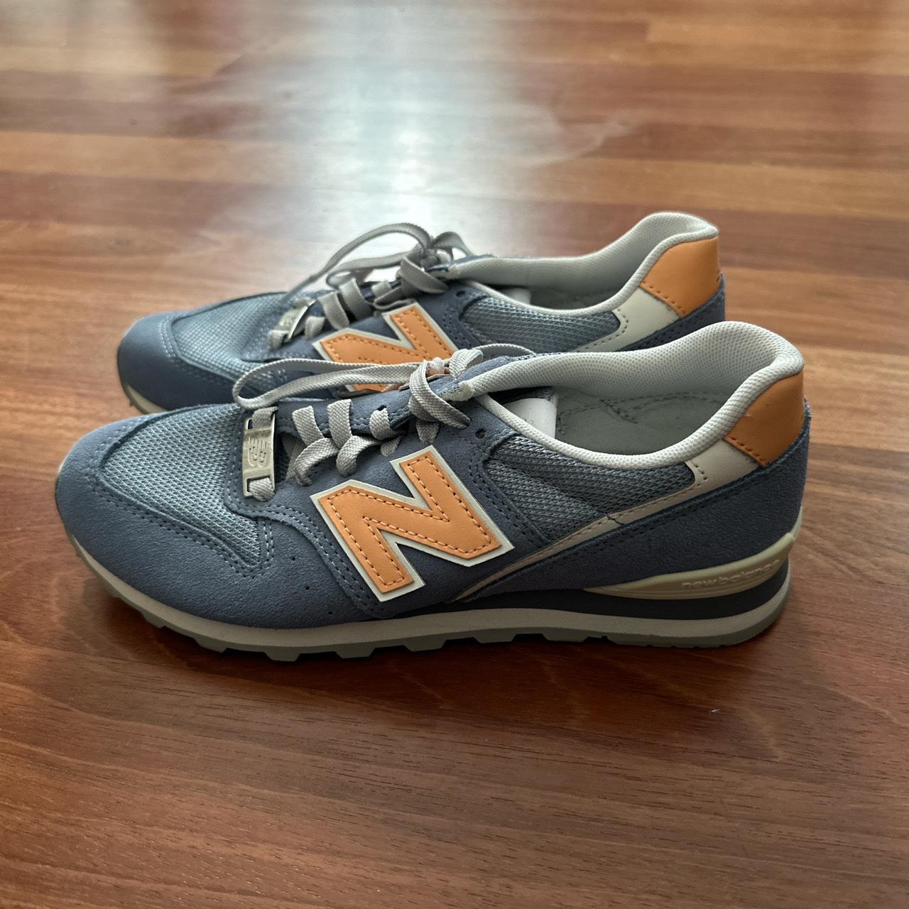 Size 6 New Balance retro sneakers worn once. - Depop