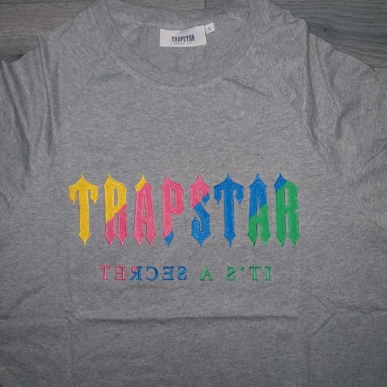 Trapstar --- Candy Flavours Chenille Decoded Shorts... - Depop