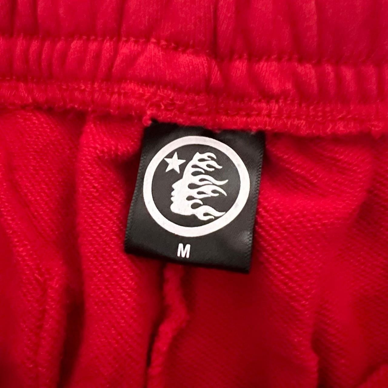 Hellstar --- Flare Sweatpants --- Red Size ---... - Depop
