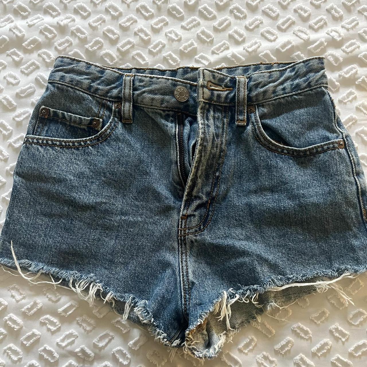 BDG urban outfitters denim shorts worn a couple... - Depop