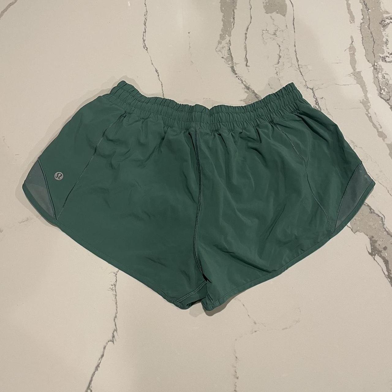 Lululemon Womens Green Shorts Depop